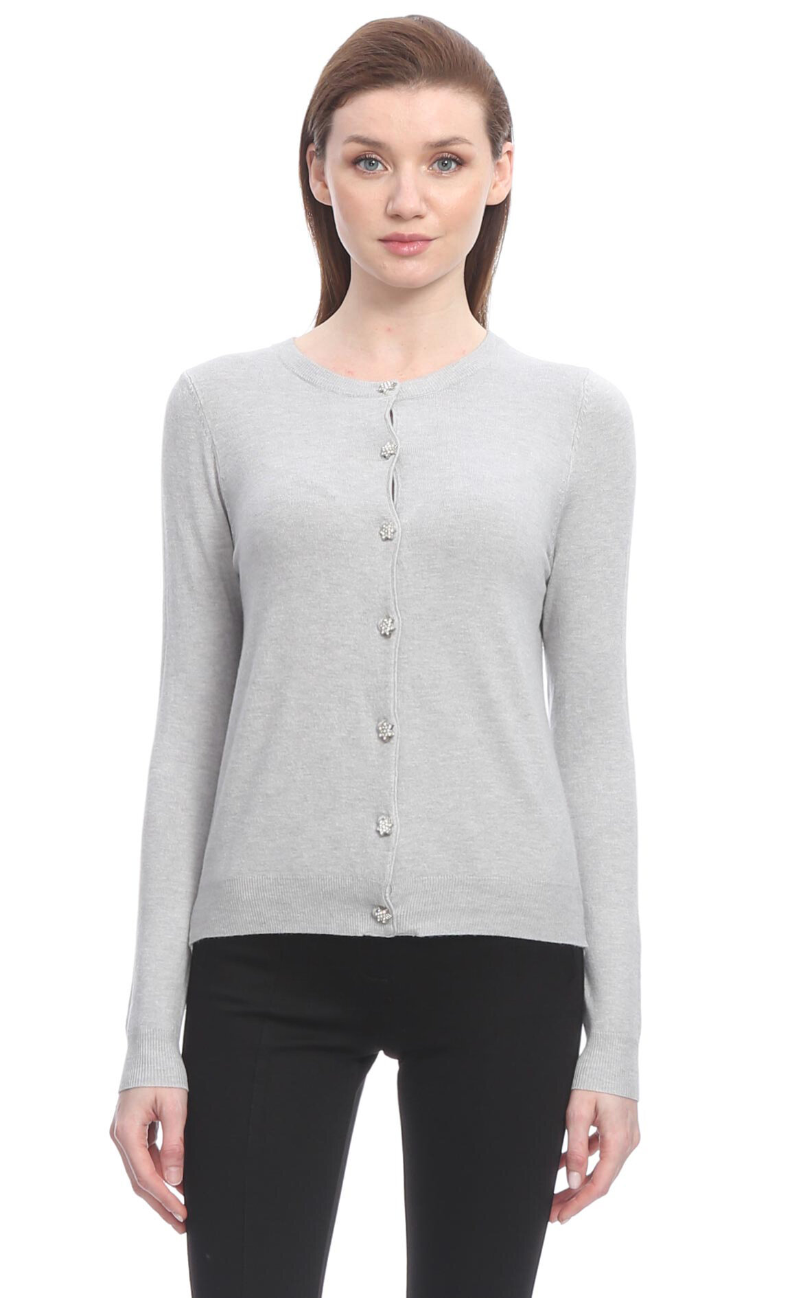 Christina Paris-Christina Paris Gri Hırka