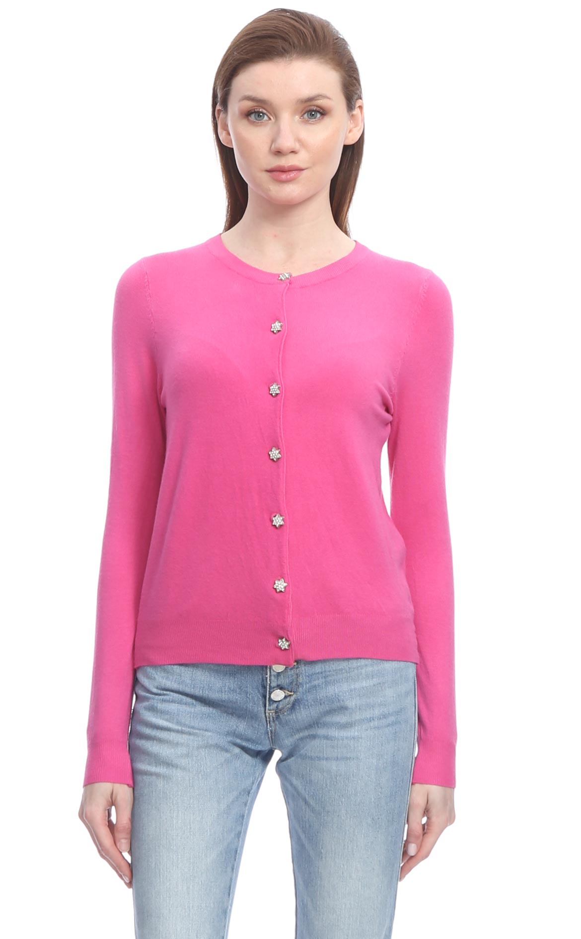 Christina Paris-Christina Paris Pembe Hırka Christina Paris-Christina Paris Pembe Hırka
