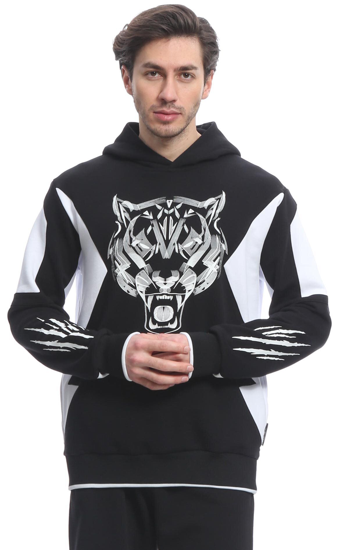 Philipp Plein Sport-Plein Sport Siyah Sweatshirt