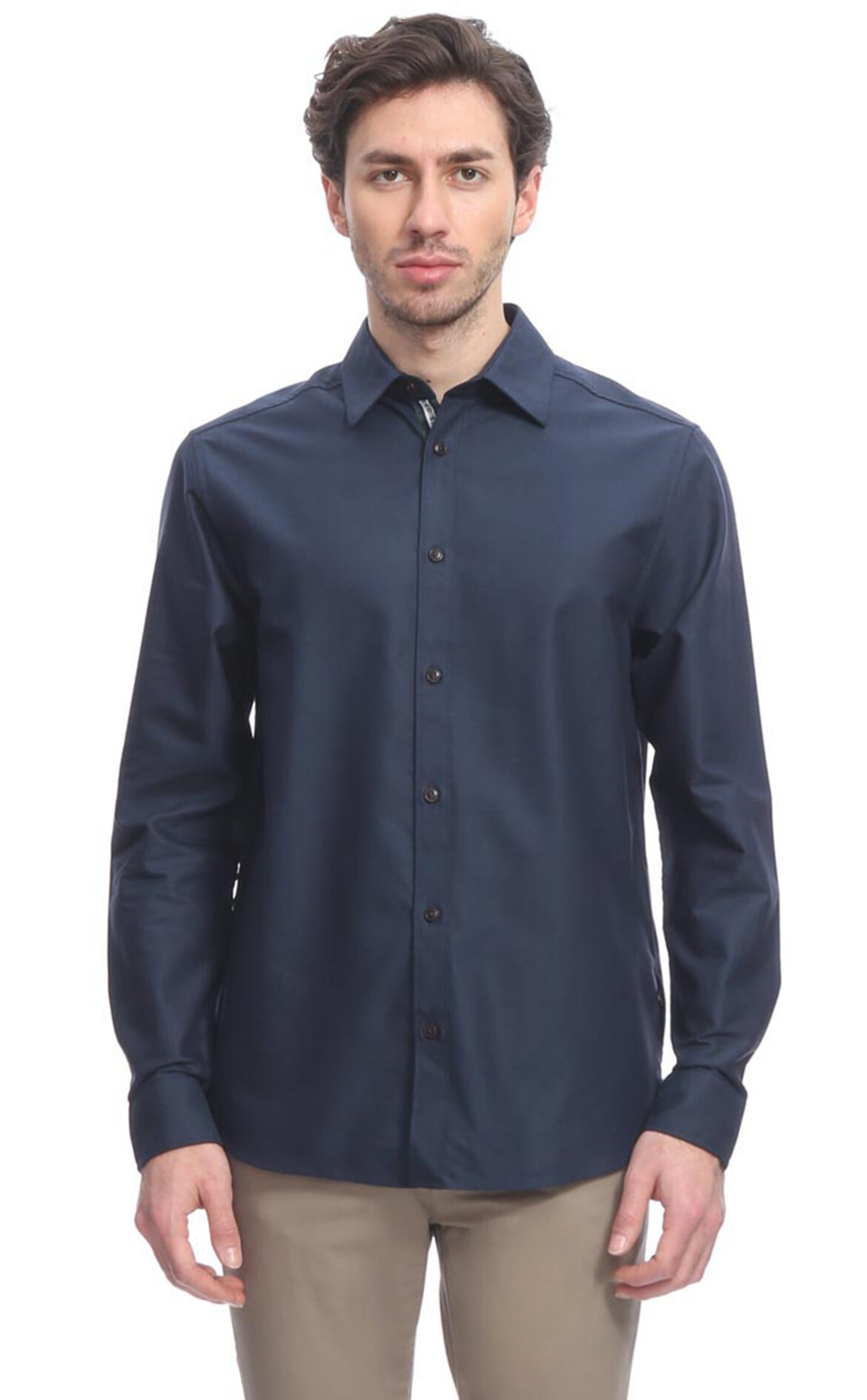 Ted Baker-Ted Baker Lacivert Gömlek