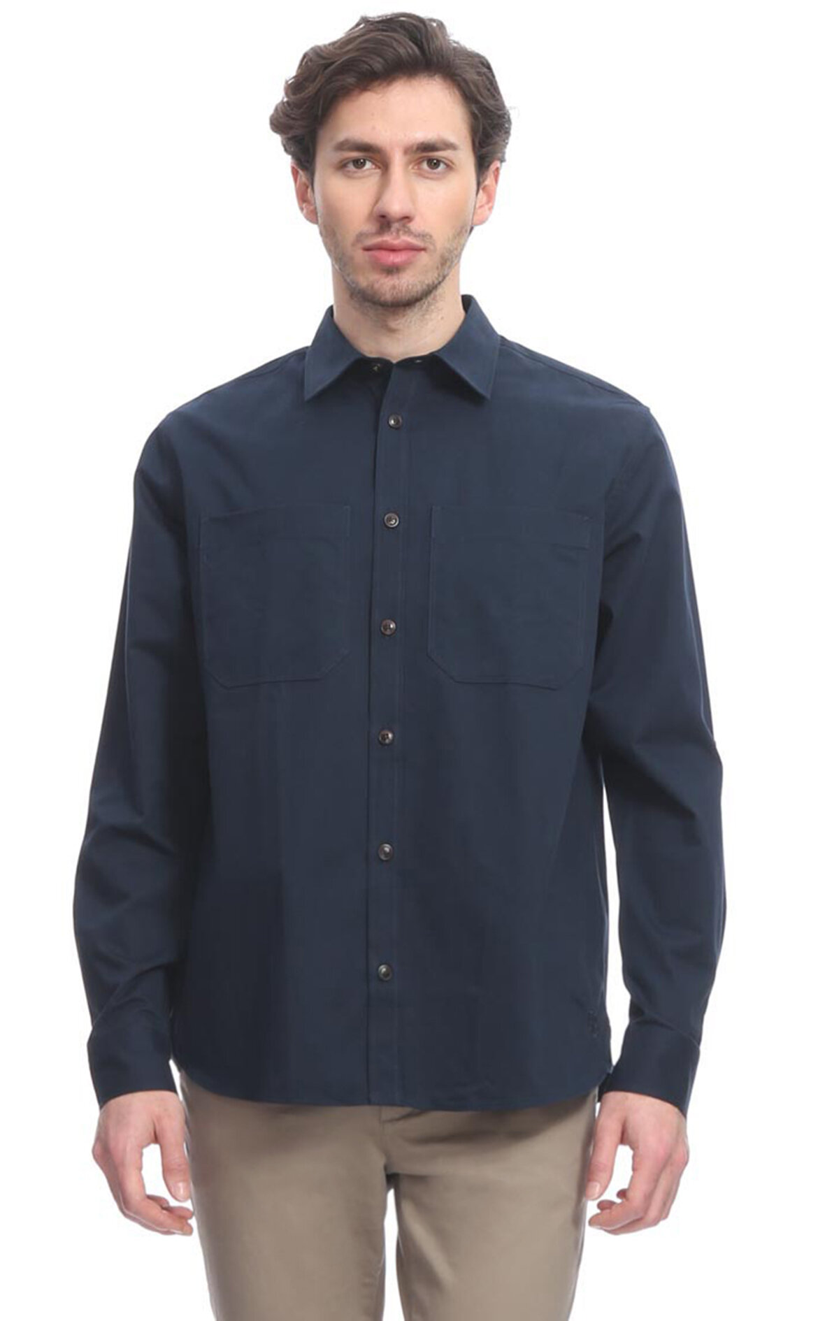 Ted Baker-Ted Baker Lacivert Gömlek