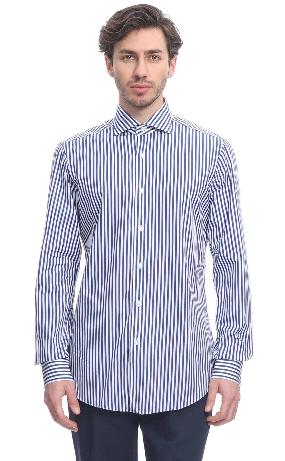 Barba Napoli-Barba Napoli Mavi Gömlek