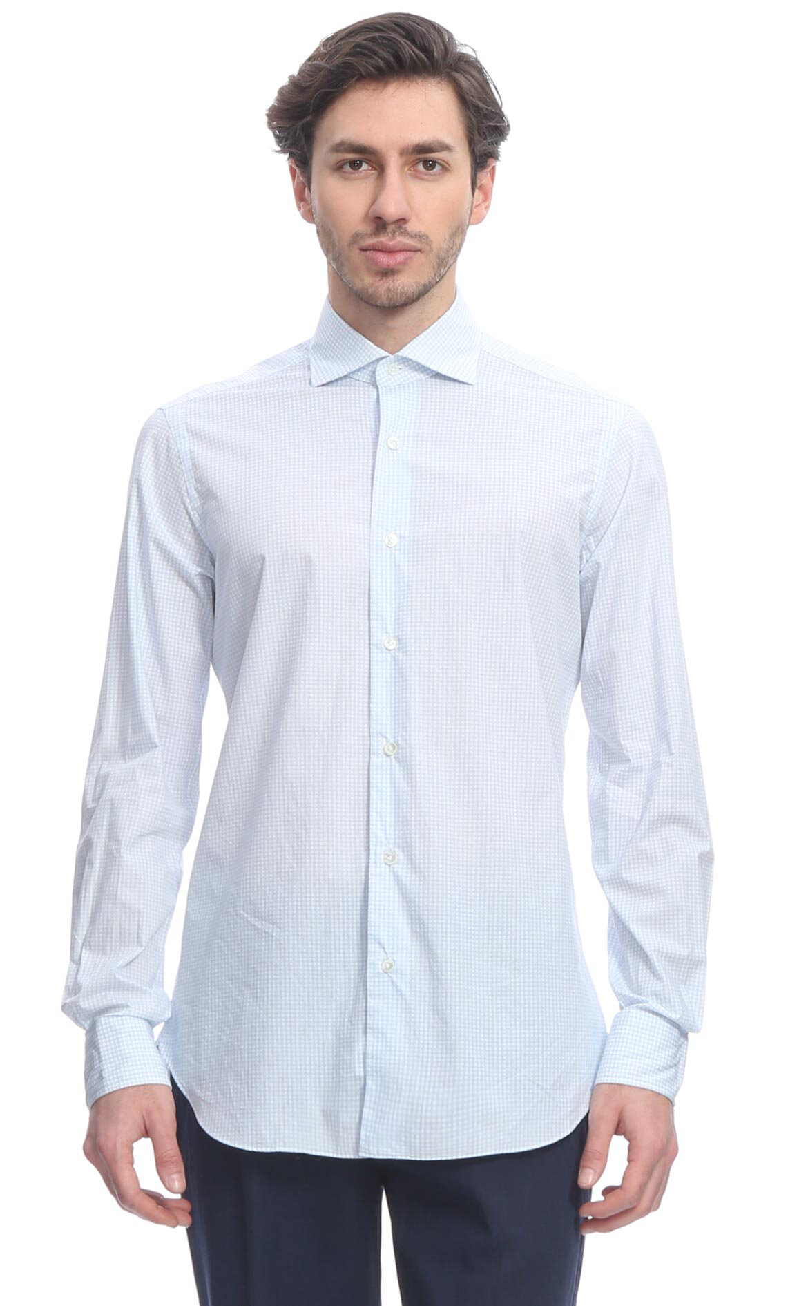 Barba Napoli-Barba Napoli Beyaz Gömlek