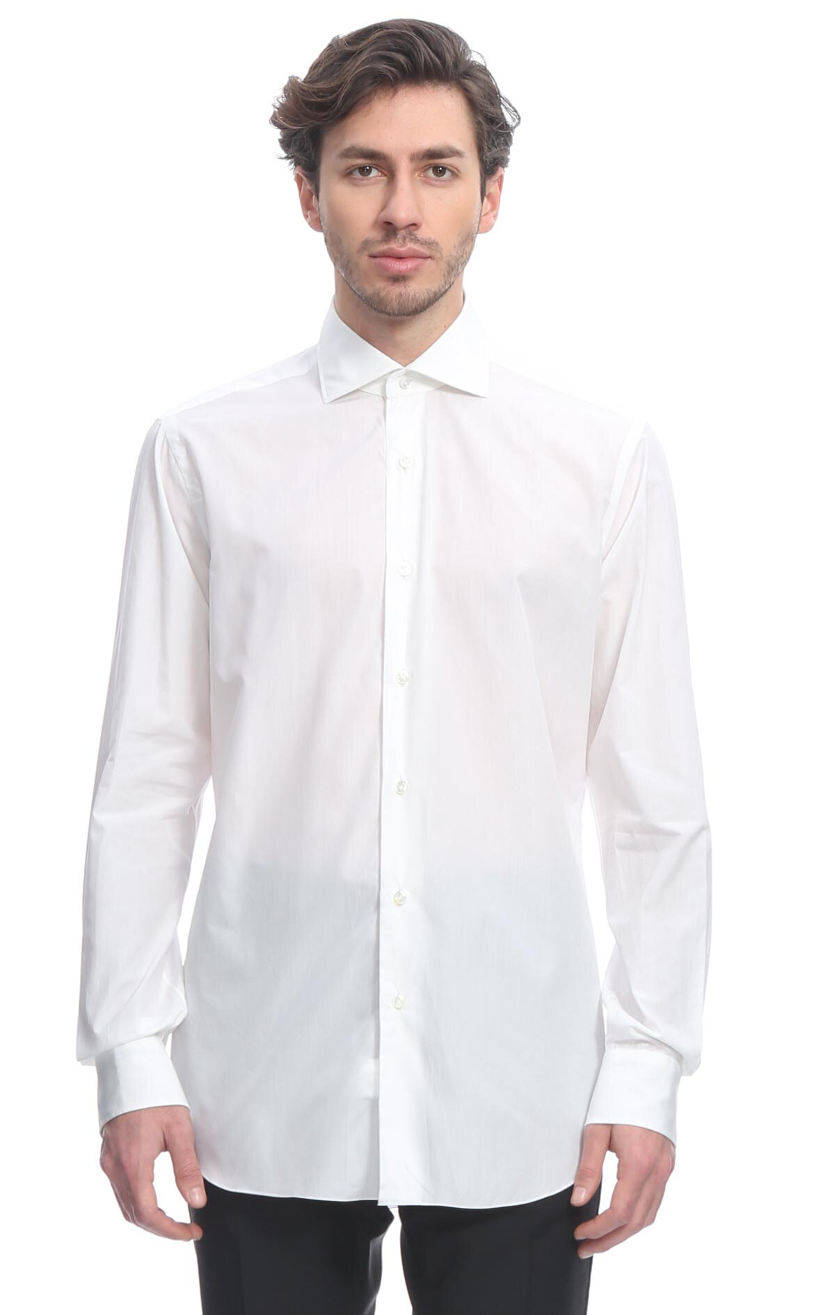 Barba Napoli-Barba Napoli Beyaz Gömlek