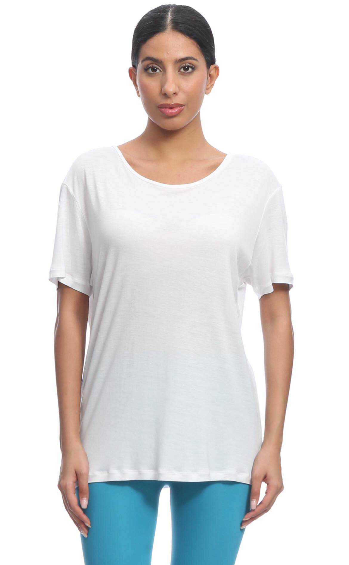 Wewon Style-Wewon Style Ekru T-Shirt Wewon Style-Wewon Style Ekru T-Shirt