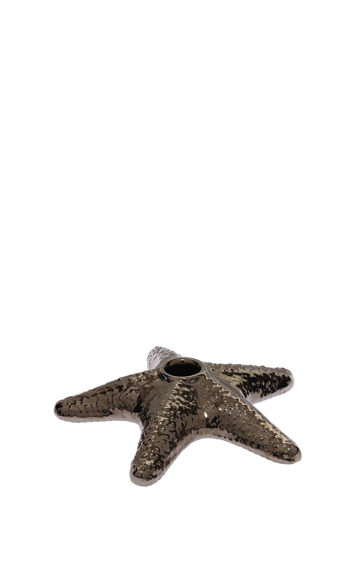 Ceramiche Dal Pra-Ceramiche Dal Pra Gümüş Rengi Mumluk Ceramiche Dal Pra-Ceramiche Dal Pra Gümüş Rengi Mumluk