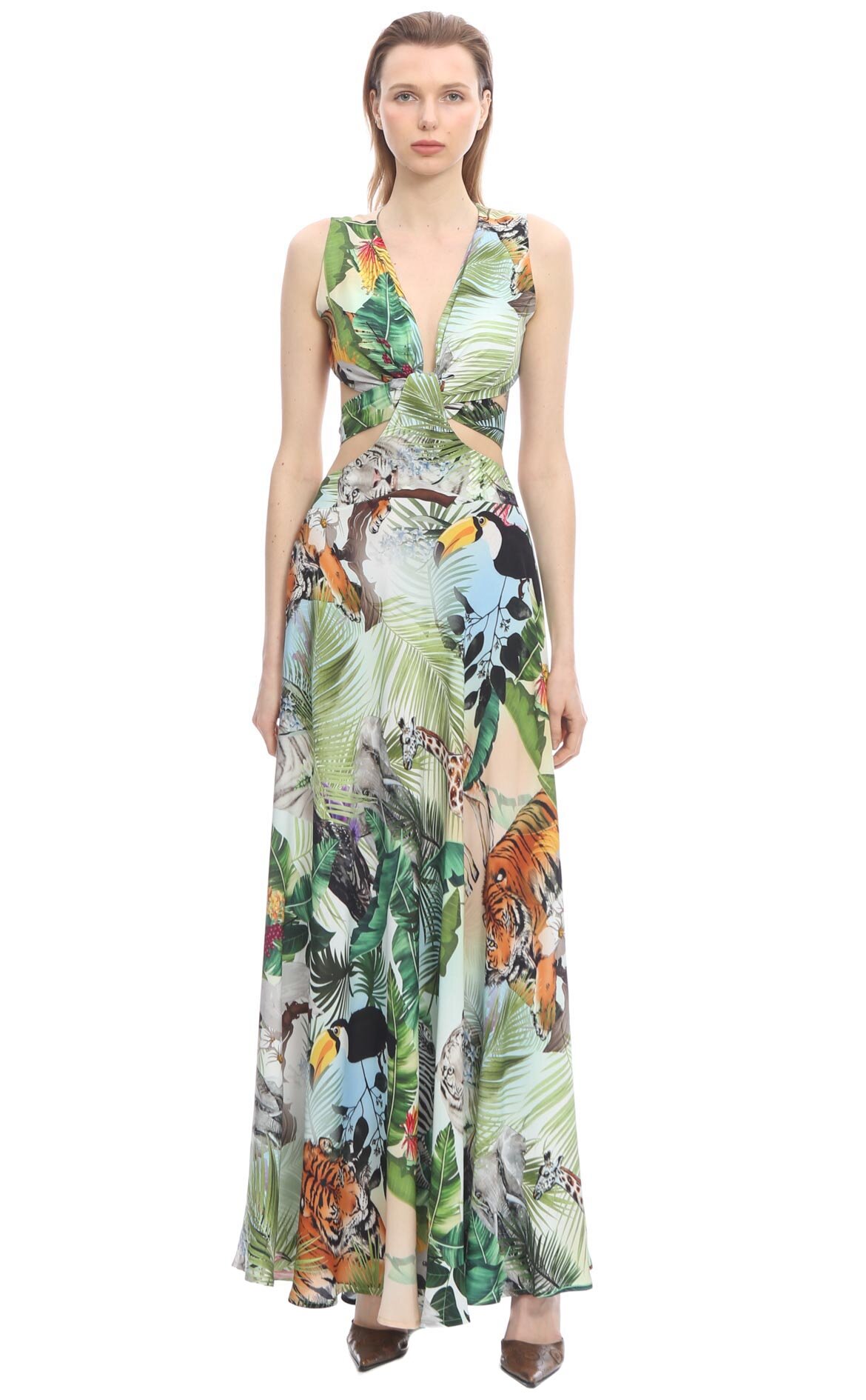 Pleasure Of Silk-Pleasure Of The Silk Renkli Elbise