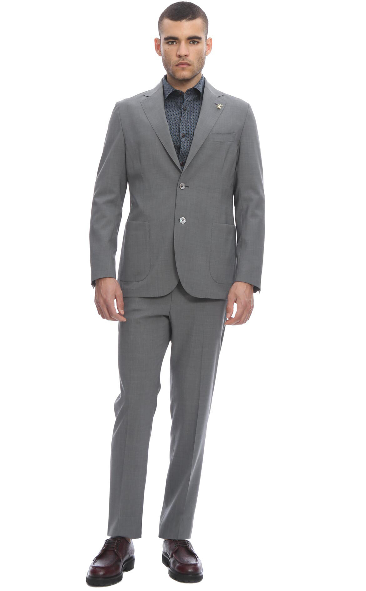 Tombolini-Tombolini Gri Takım Elbise