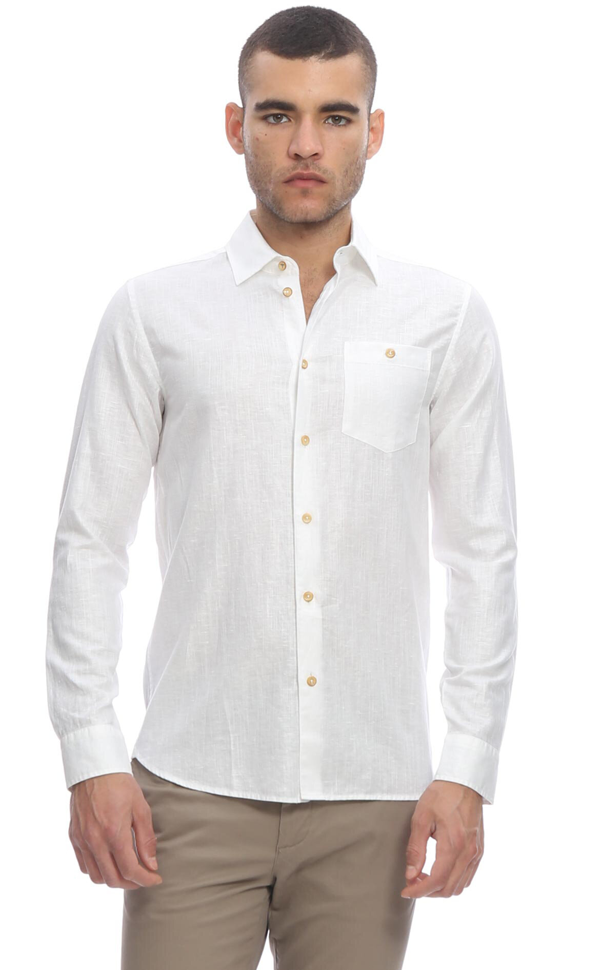 Ted Baker-Ted Baker Beyaz Gömlek