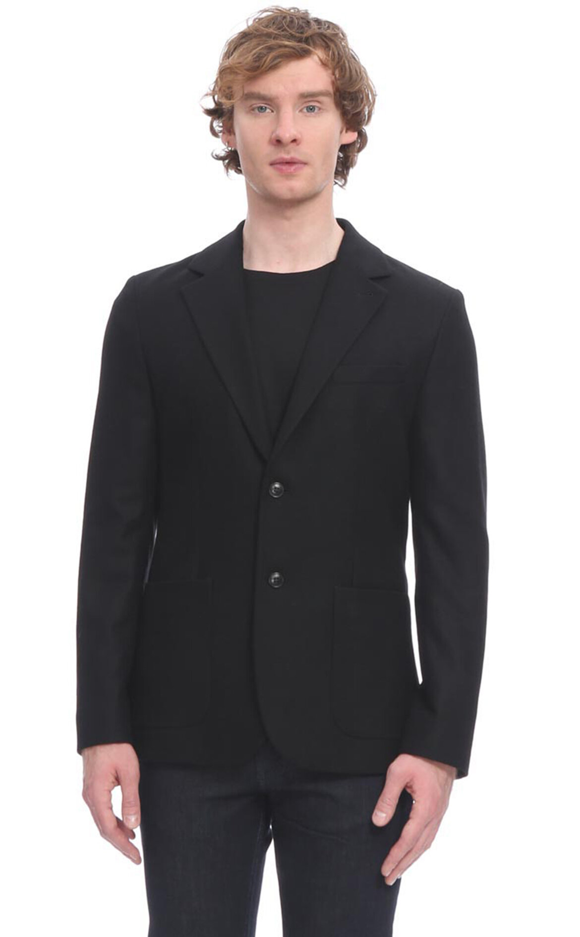 Ted Baker-Ted Baker Siyah Blazer Ceket