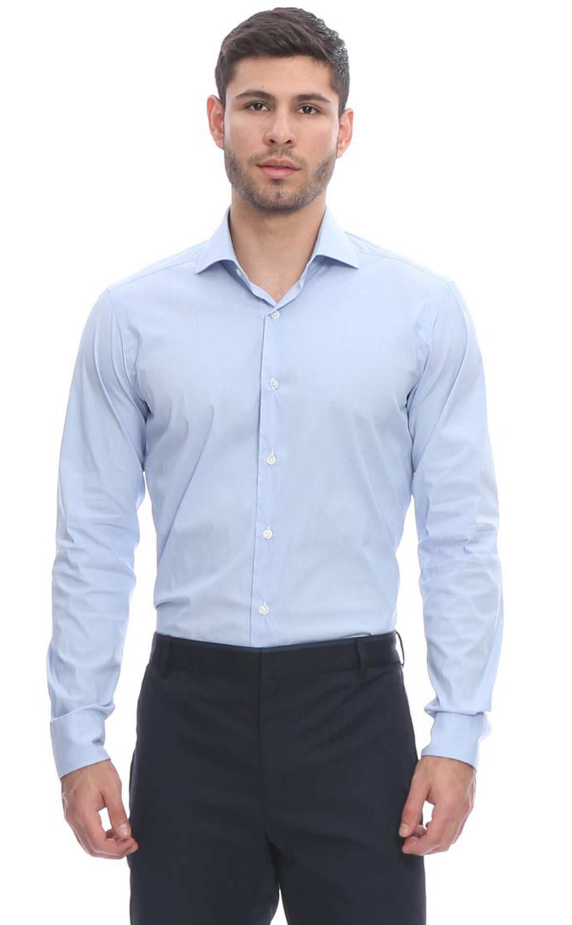 Barba Napoli-Barba Napoli Mavi Gömlek