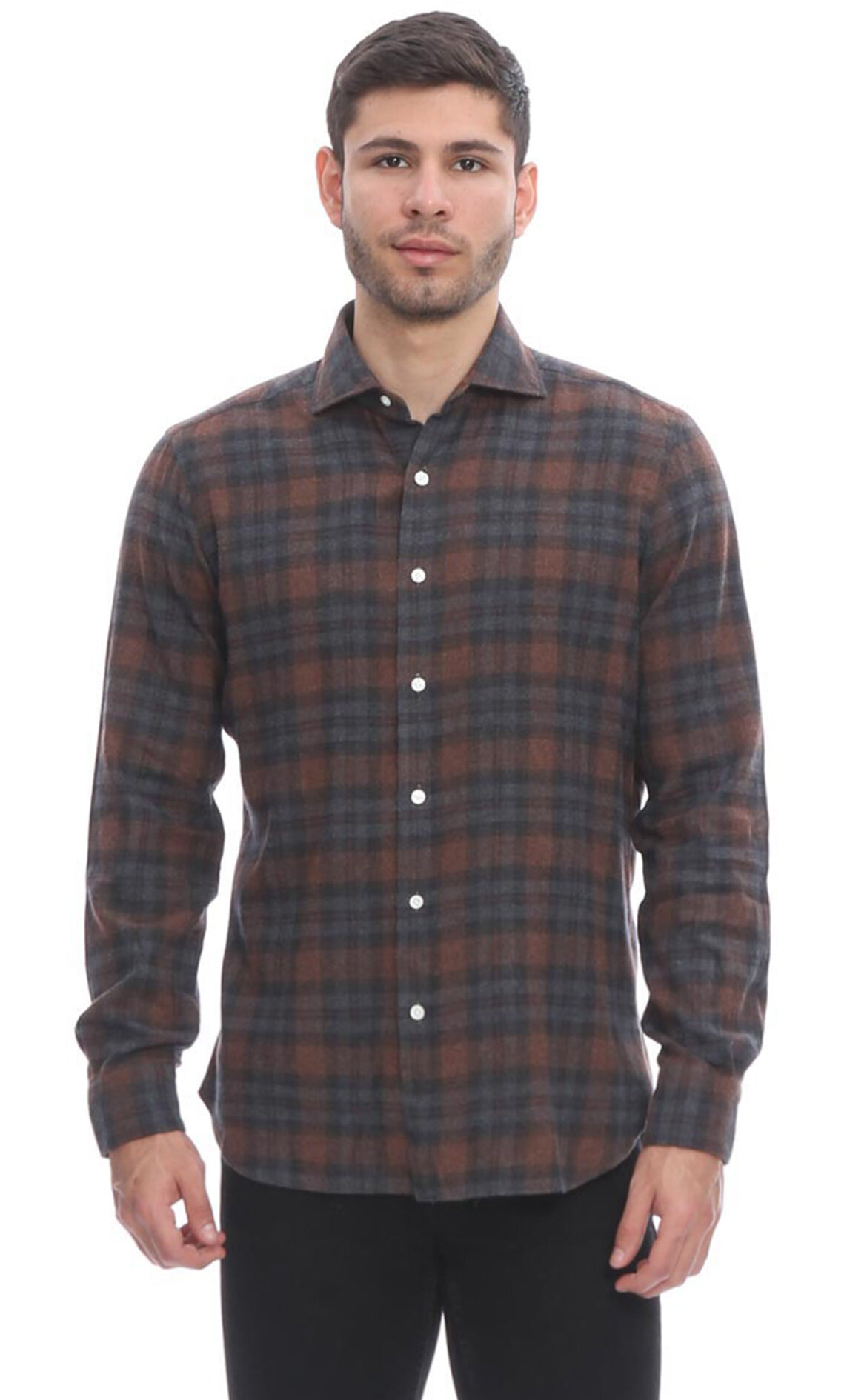 Barba Napoli-Barba Napoli Renkli Gömlek