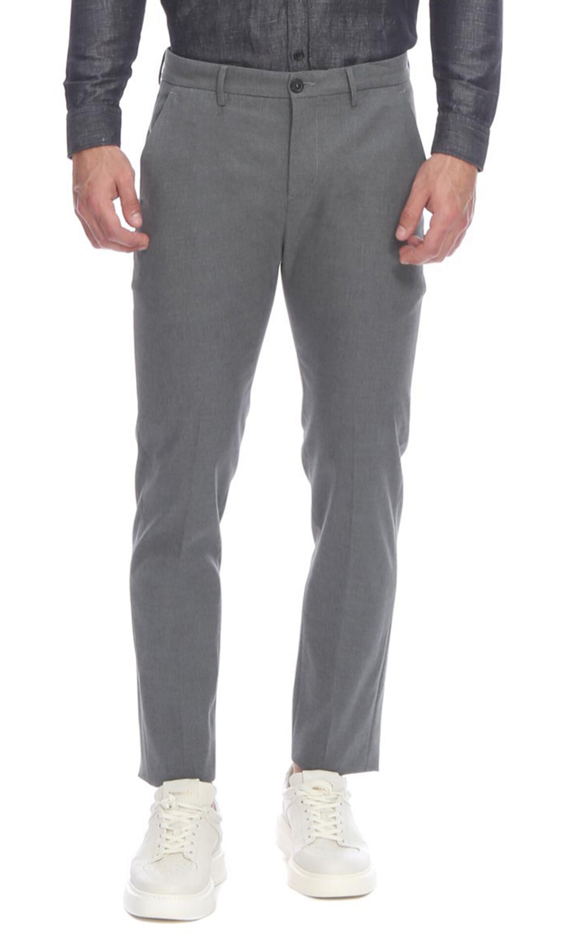 Seventy-Seventy Gri Pantolon