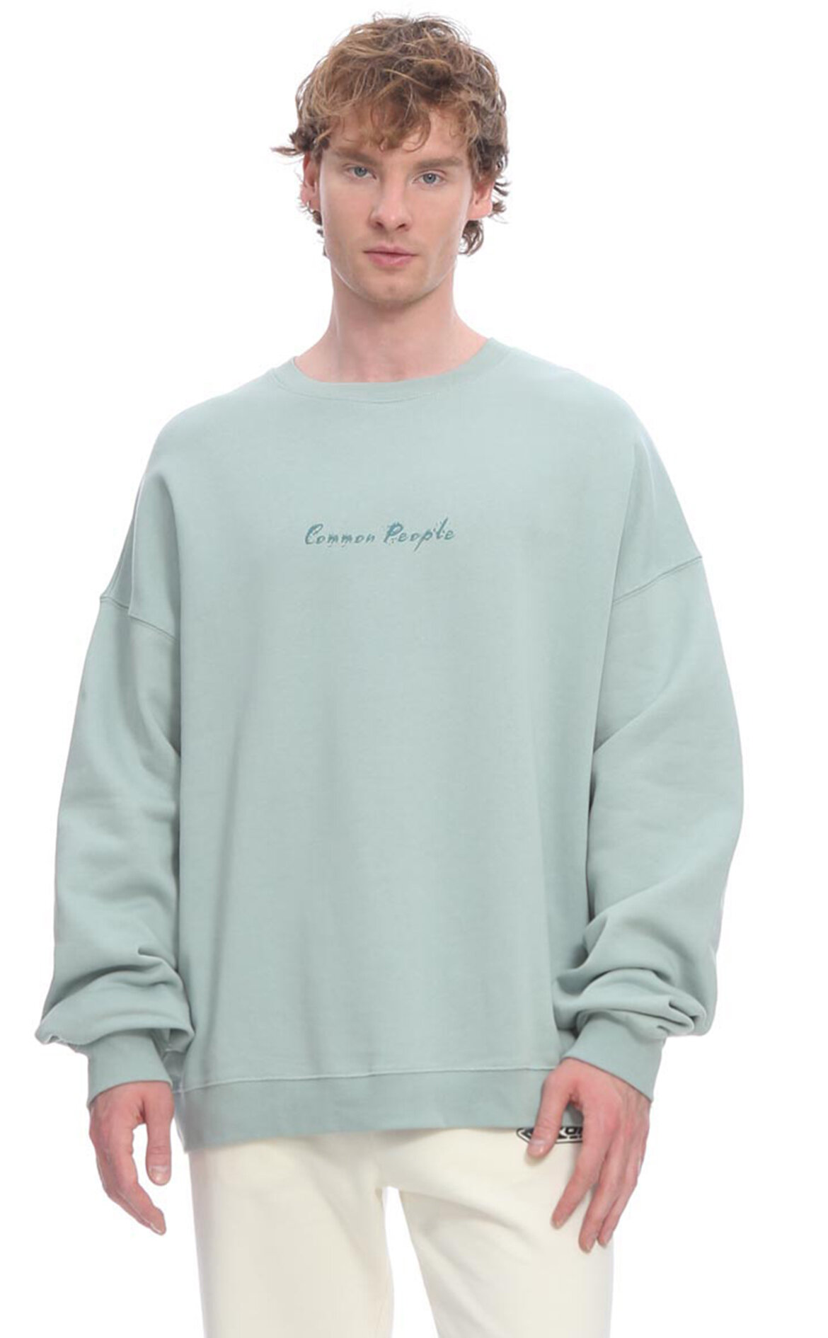 Common People-Common People Yeşil Sweatshirt Common People-Common People Yeşil Sweatshirt