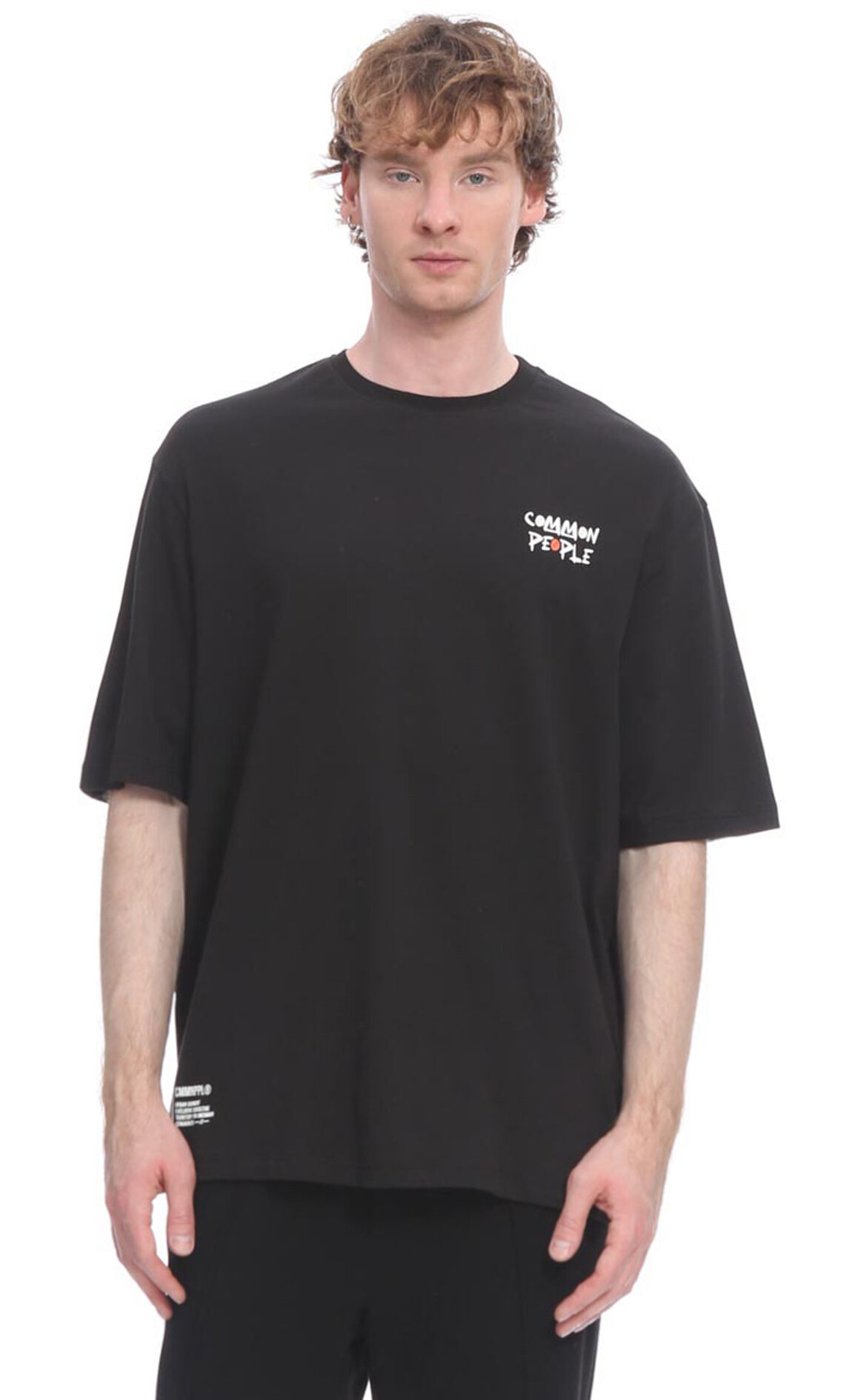 Common People-Common People Siyah T-Shirt