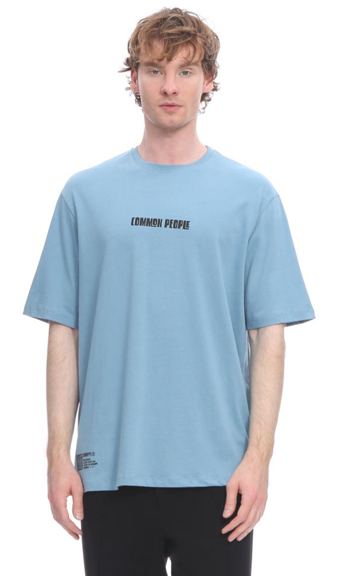 Common People-Common People Mavi T- Shirt