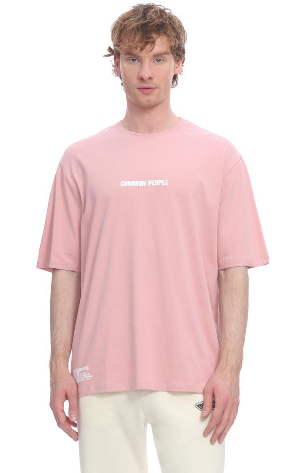 Common People-Common People Pembe T-Shirt Common People-Common People Pembe T-Shirt