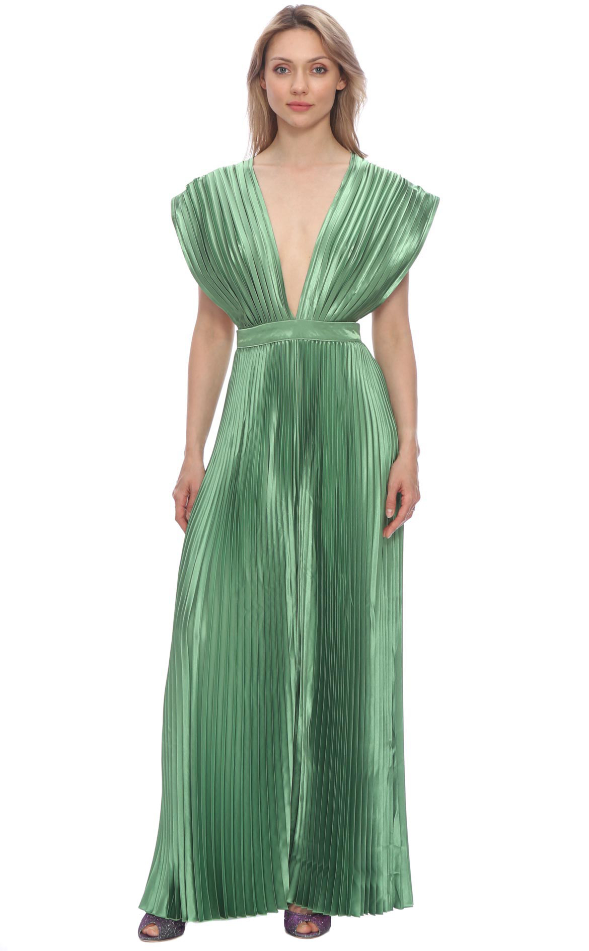 Lidee Woman-Lidee Woman Yeşil Tulum