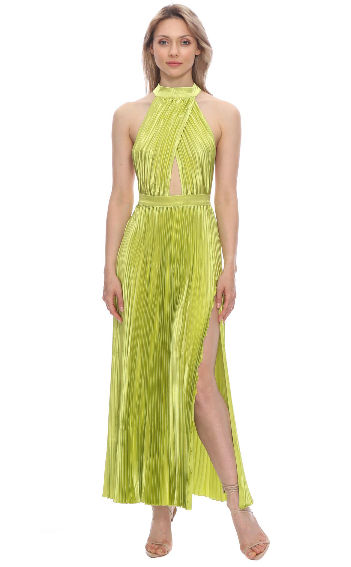 Lidee Woman-Lidee Woman Yeşil Elbise