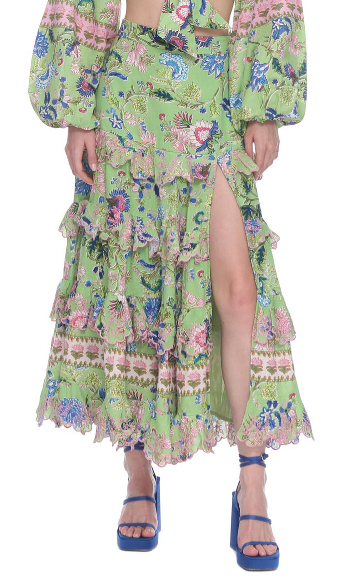 Hemant And Nandita-Hemnat And Nandita Yeşil Etek