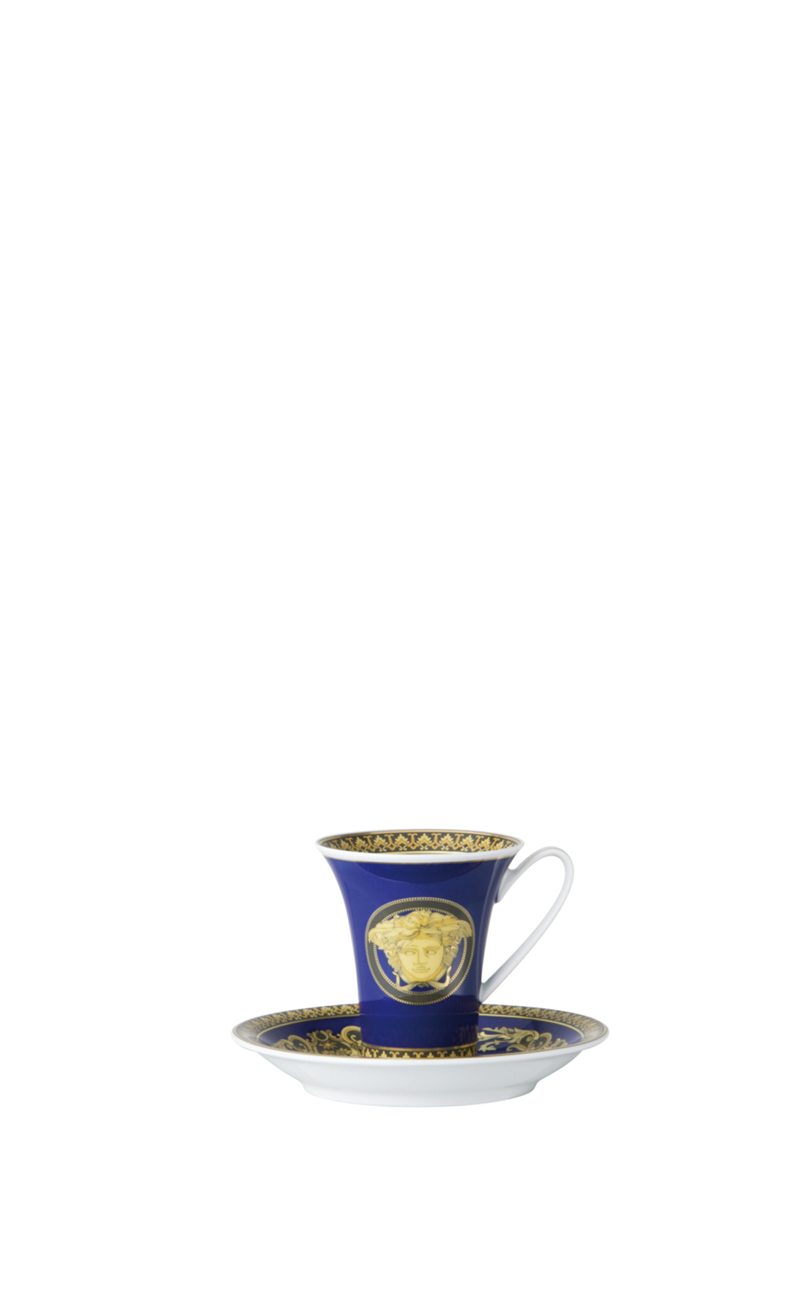 Versace-Medusa Blue Kahve/Çay Fincan ve Tabağı Versace-Medusa Blue Kahve/Çay Fincan ve Tabağı