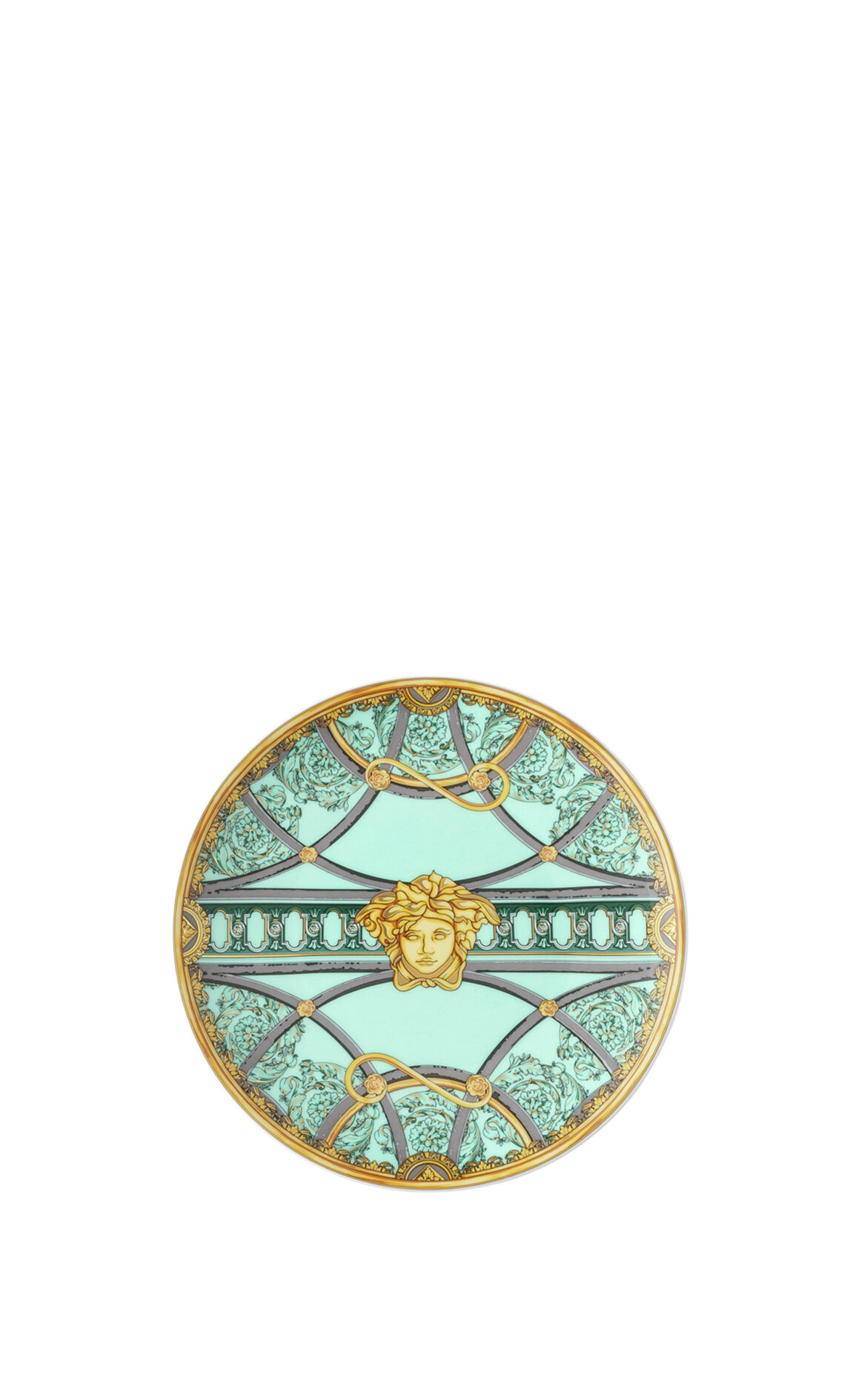 Versace-Scala Palazzo Yeşil Düz Tabak 17 cm Versace-Scala Palazzo Yeşil Düz Tabak 17 cm