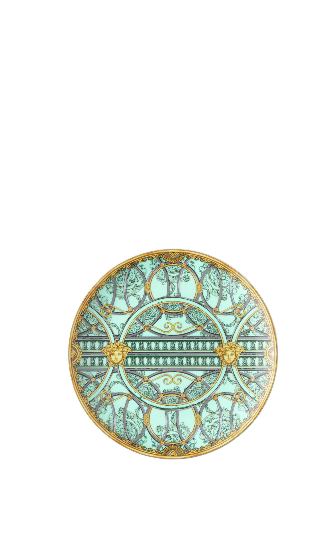 Versace-Scala Palazzo Yeşil Düz Tabak 21 cm Versace-Scala Palazzo Yeşil Düz Tabak 21 cm