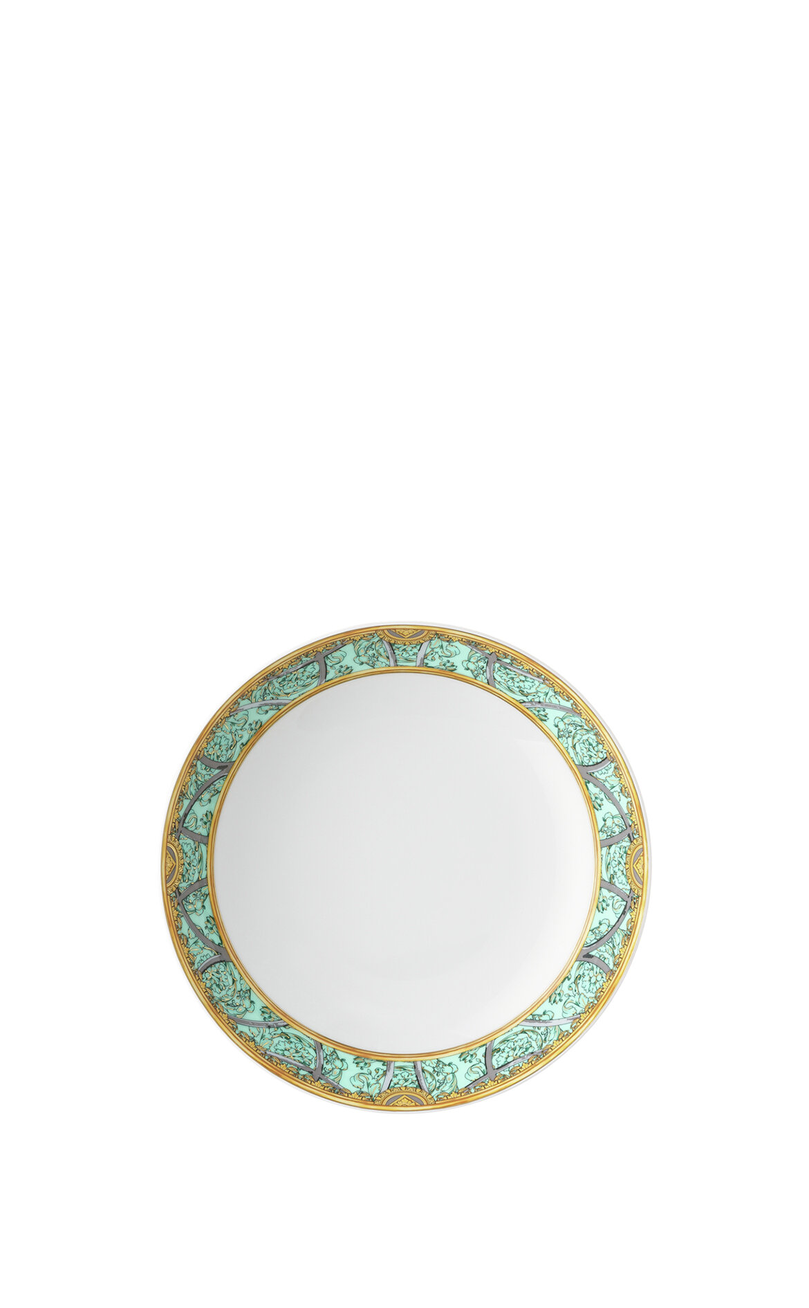 Versace-Scala Palazzo Yeşil Çukur Tabak 22 cm Versace-Scala Palazzo Yeşil Çukur Tabak 22 cm