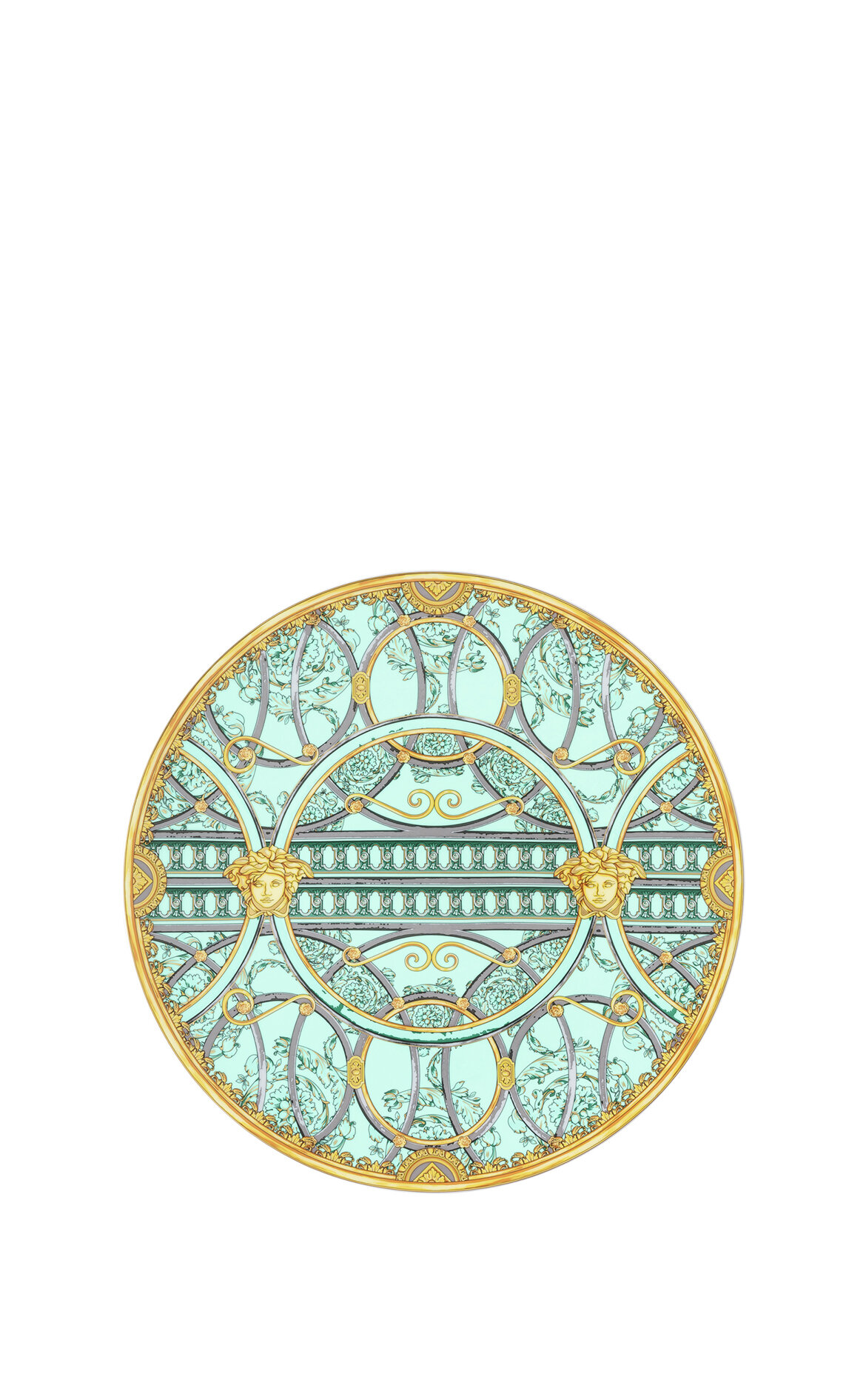 Versace-Scala Palazzo Yeşil Servis Tabağı 33 cm Versace-Scala Palazzo Yeşil Servis Tabağı 33 cm