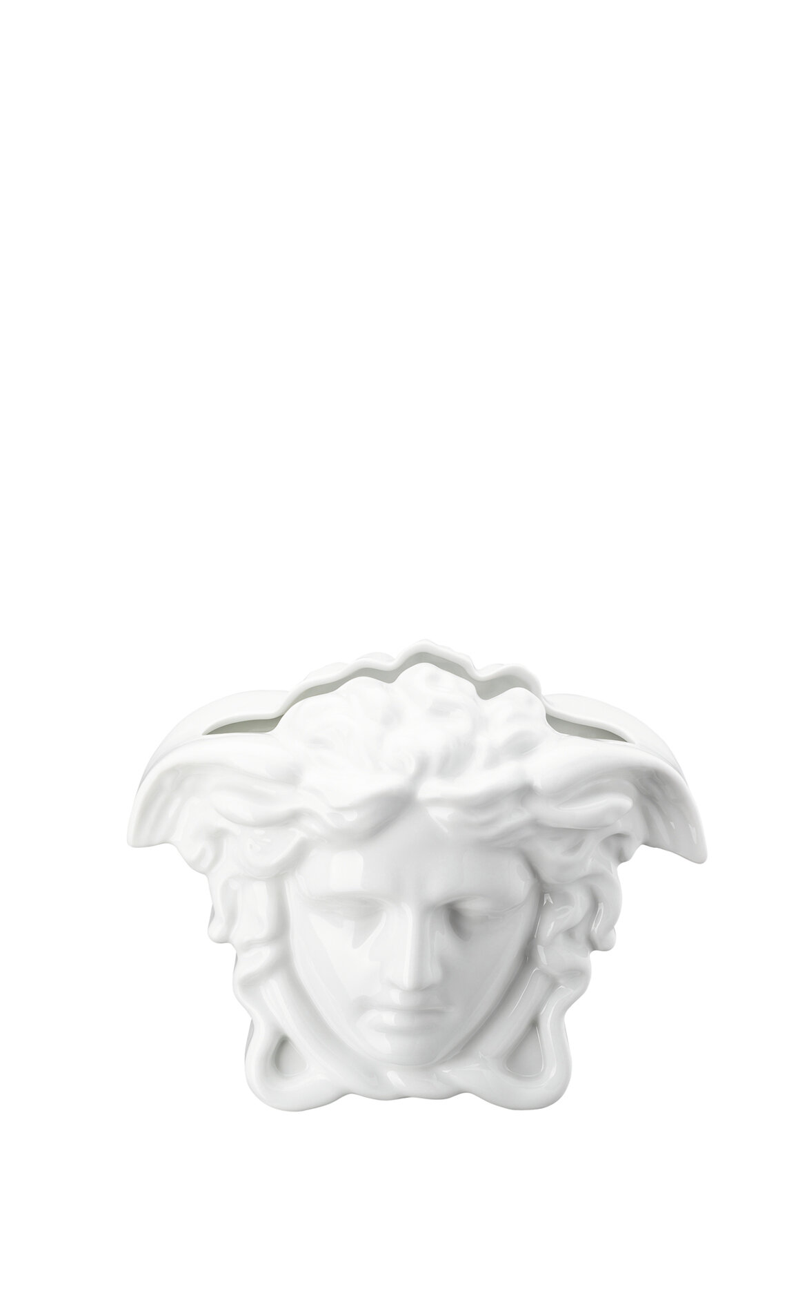Versace-Medusa Grande Beyaz Vazo 21 cm