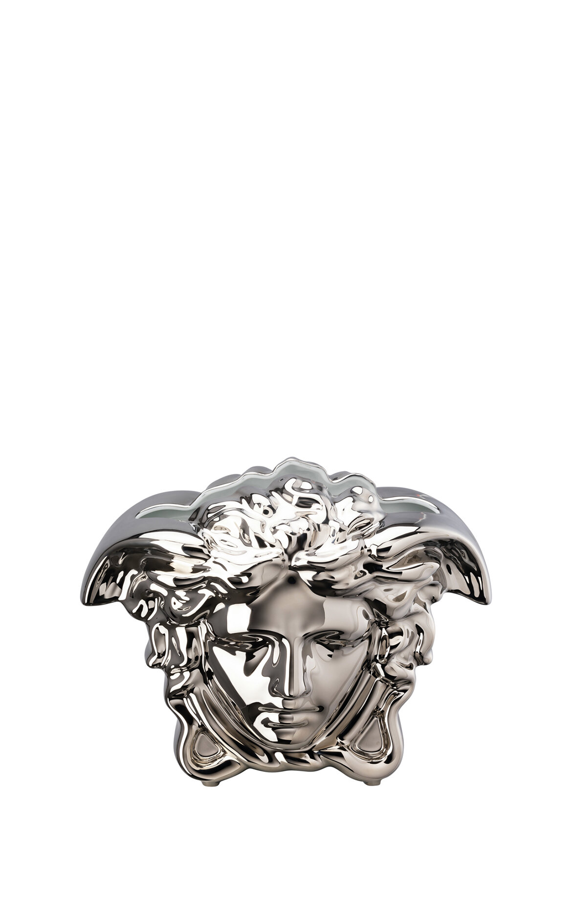 Versace-Medusa Grande Platin Vazo 21 cm