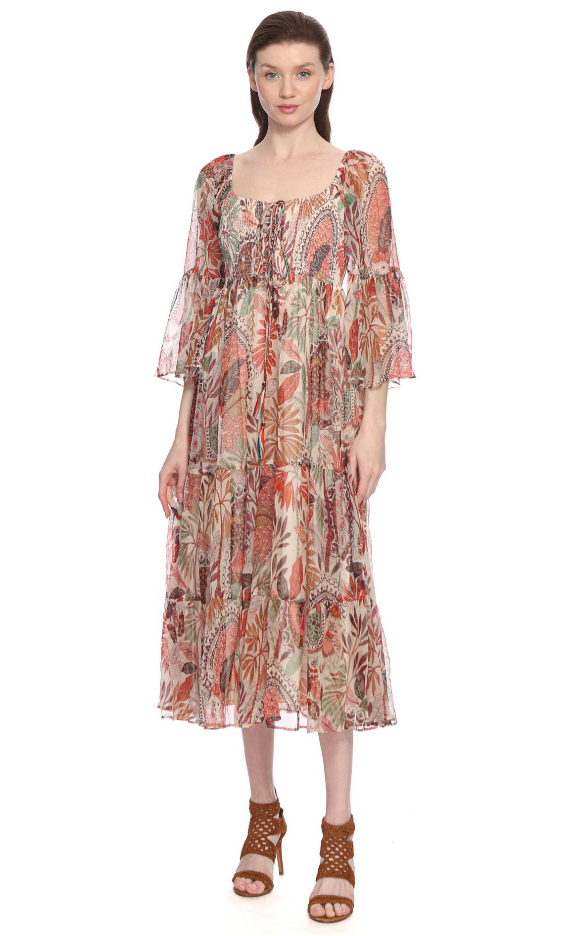 Derhy Rene-Derhy Bej Elbise