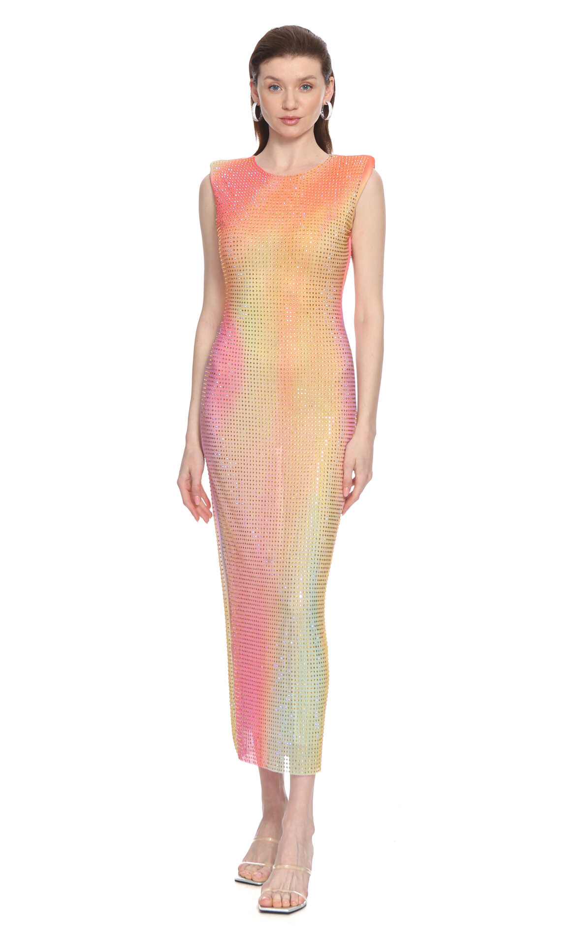 Self Portrait-Self Portrait Renkli Elbise