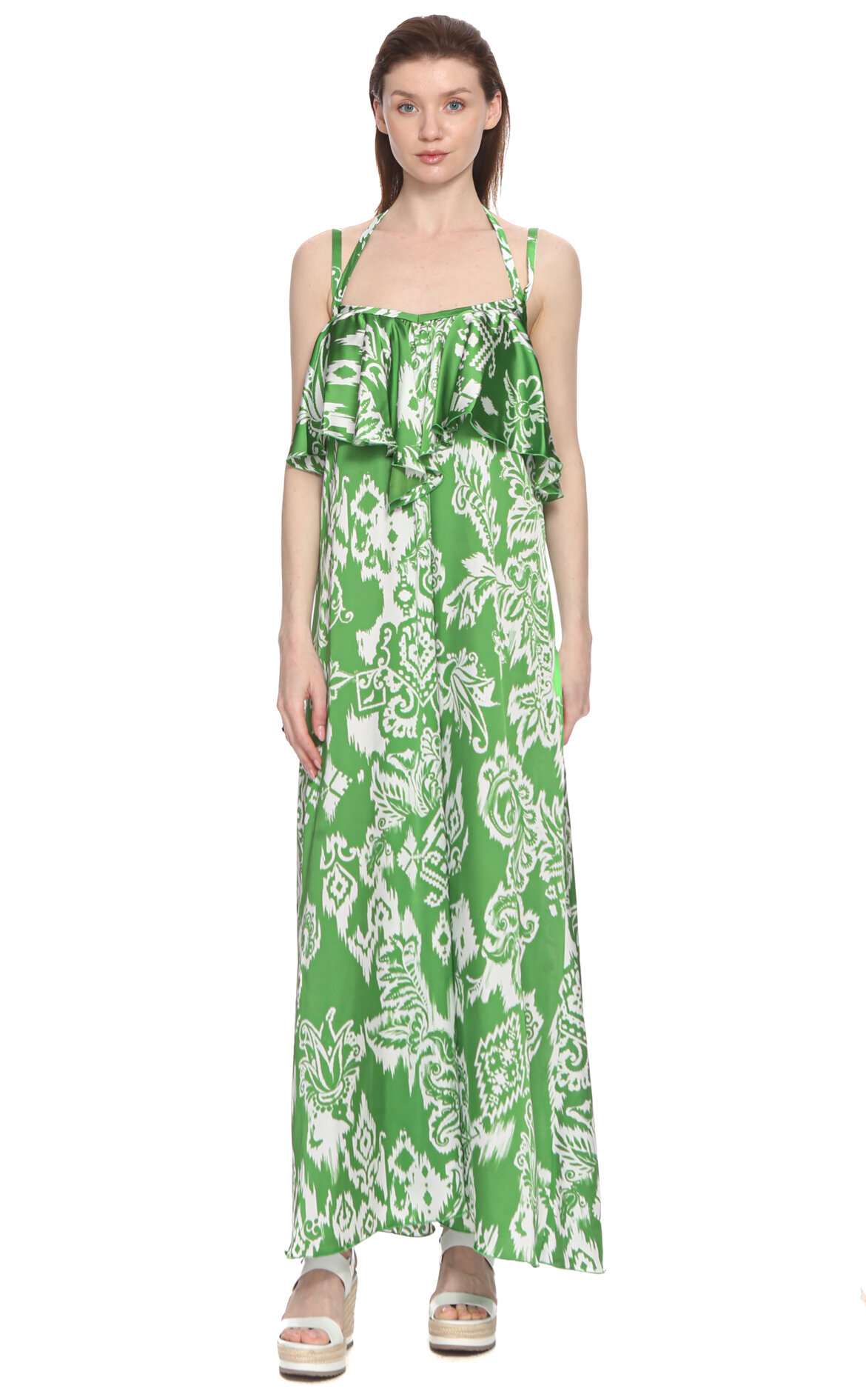 Gina Gorgeous-Gina Gorgeous Yeşil Elbise