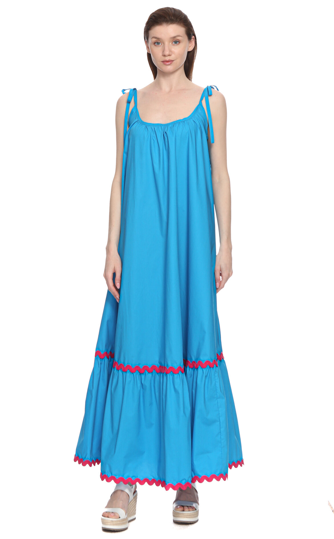 Gina Gorgeous-Gina Gorgeous Mavi Elbise