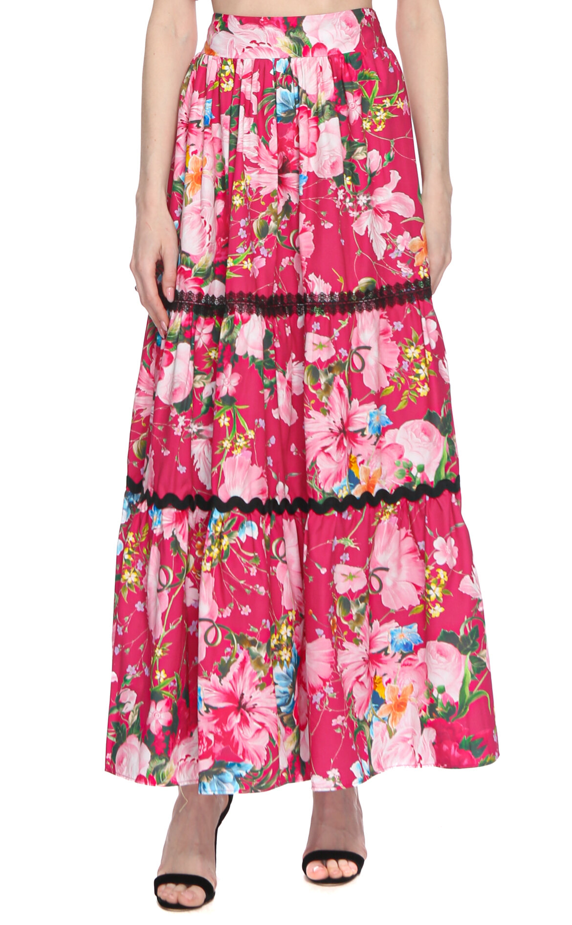 Gina Gorgeous-Gina Gorgeous Fuşya Etek