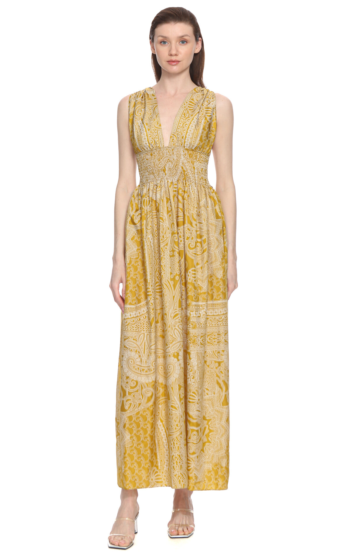 Movom-Movom Sarı Elbise