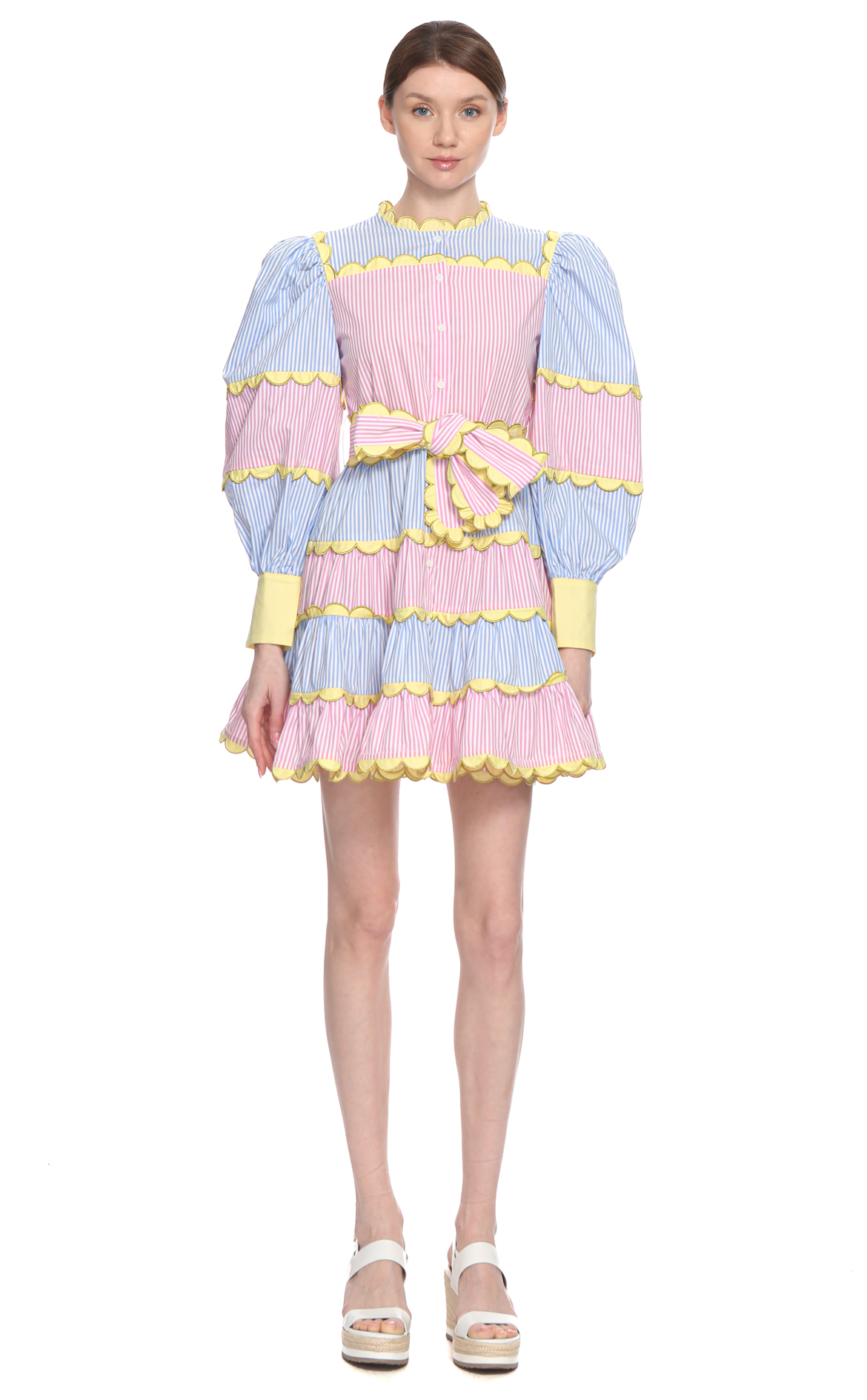 Celia B-Celia B Renkli Elbise Celia B-Celia B Renkli Elbise