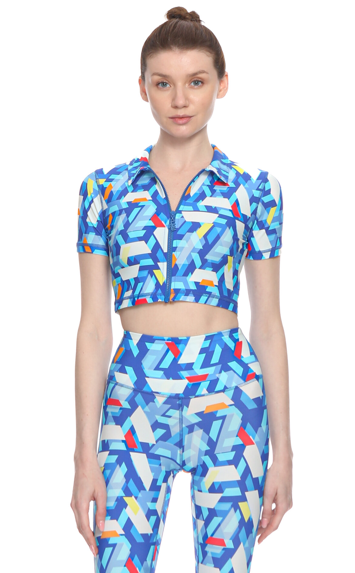 Ace Nayman-Ace Nayman Mavi Kısa Üst