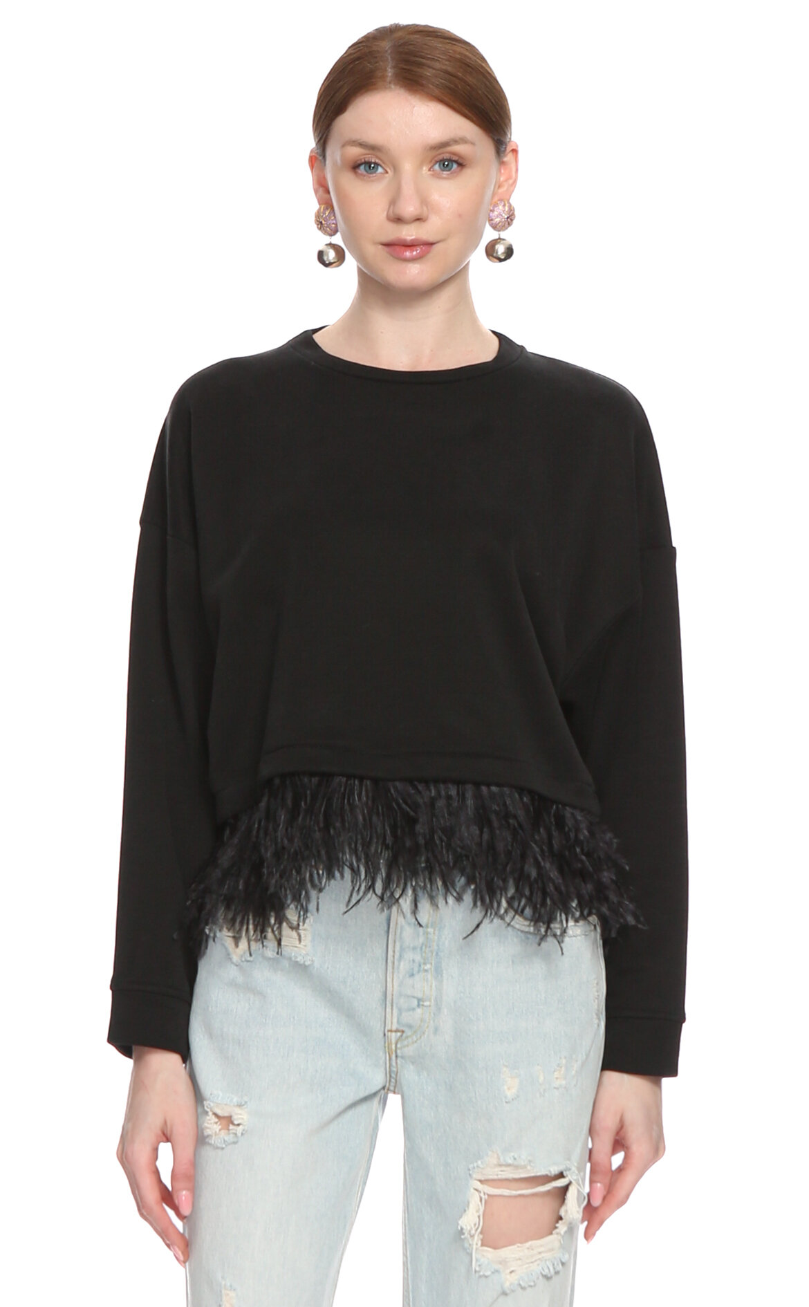 Dondup-Dondup Siyah Sweatshirt