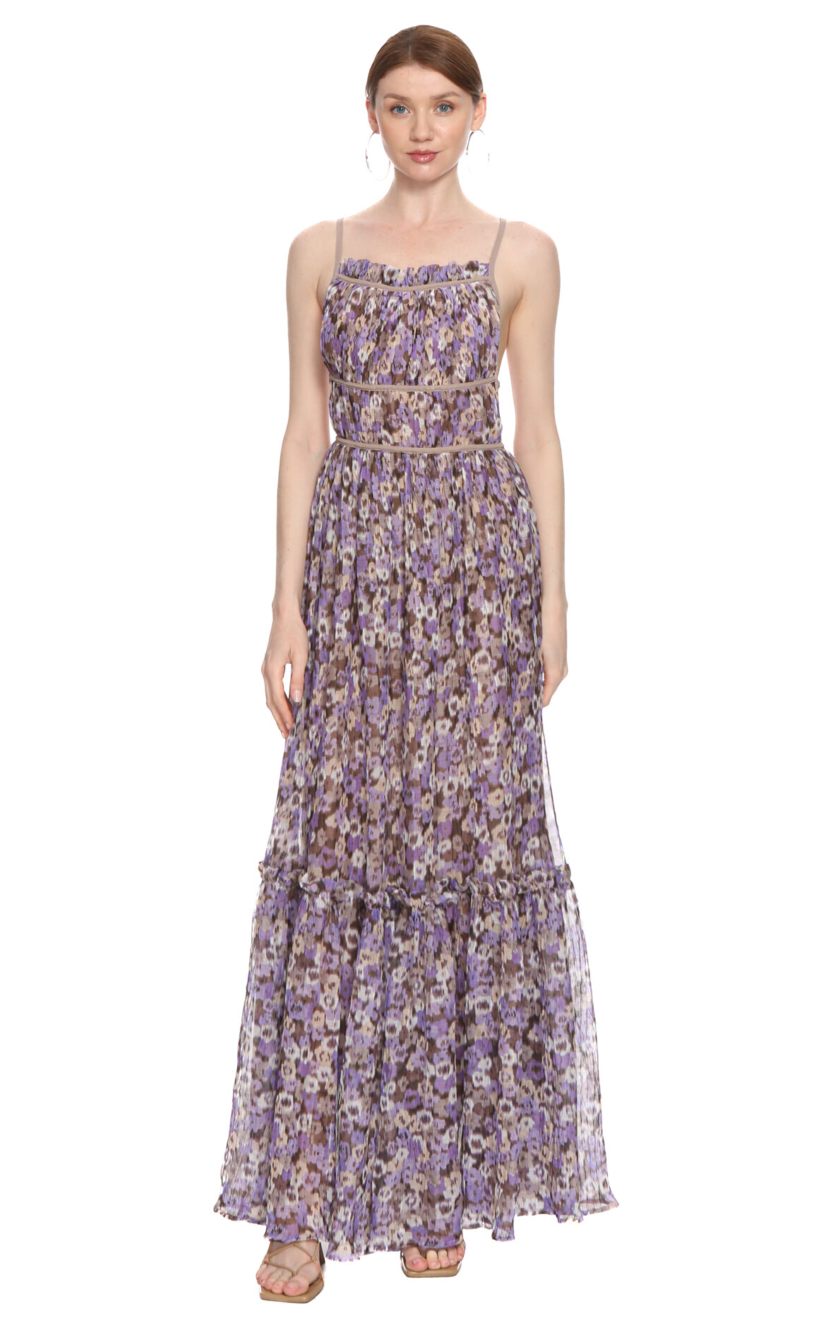 Sabina Musayev-Sabına Musayev Lila Elbise