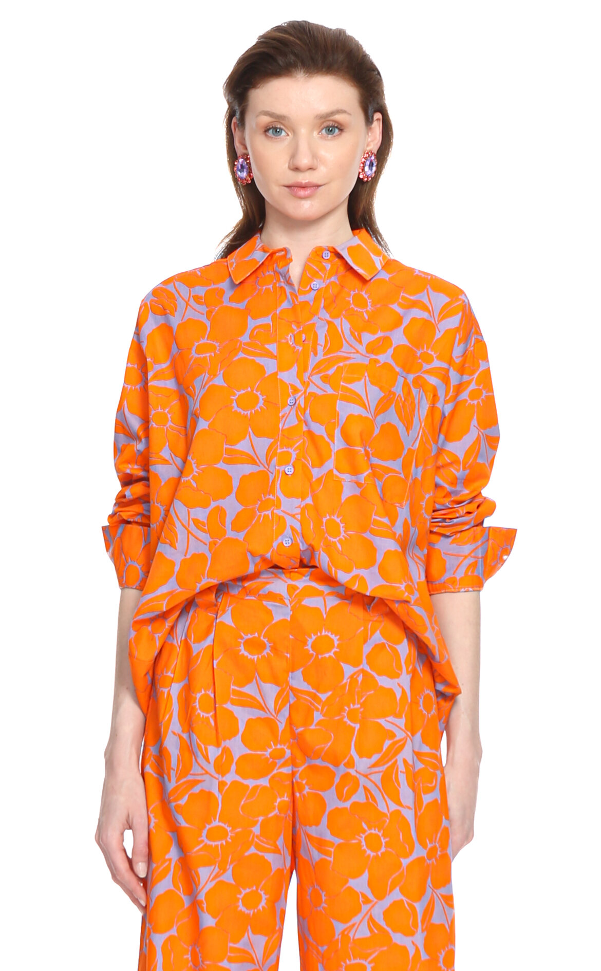 Essentiel Antwerp-Essentiel Antwerp Turuncu Gömlek