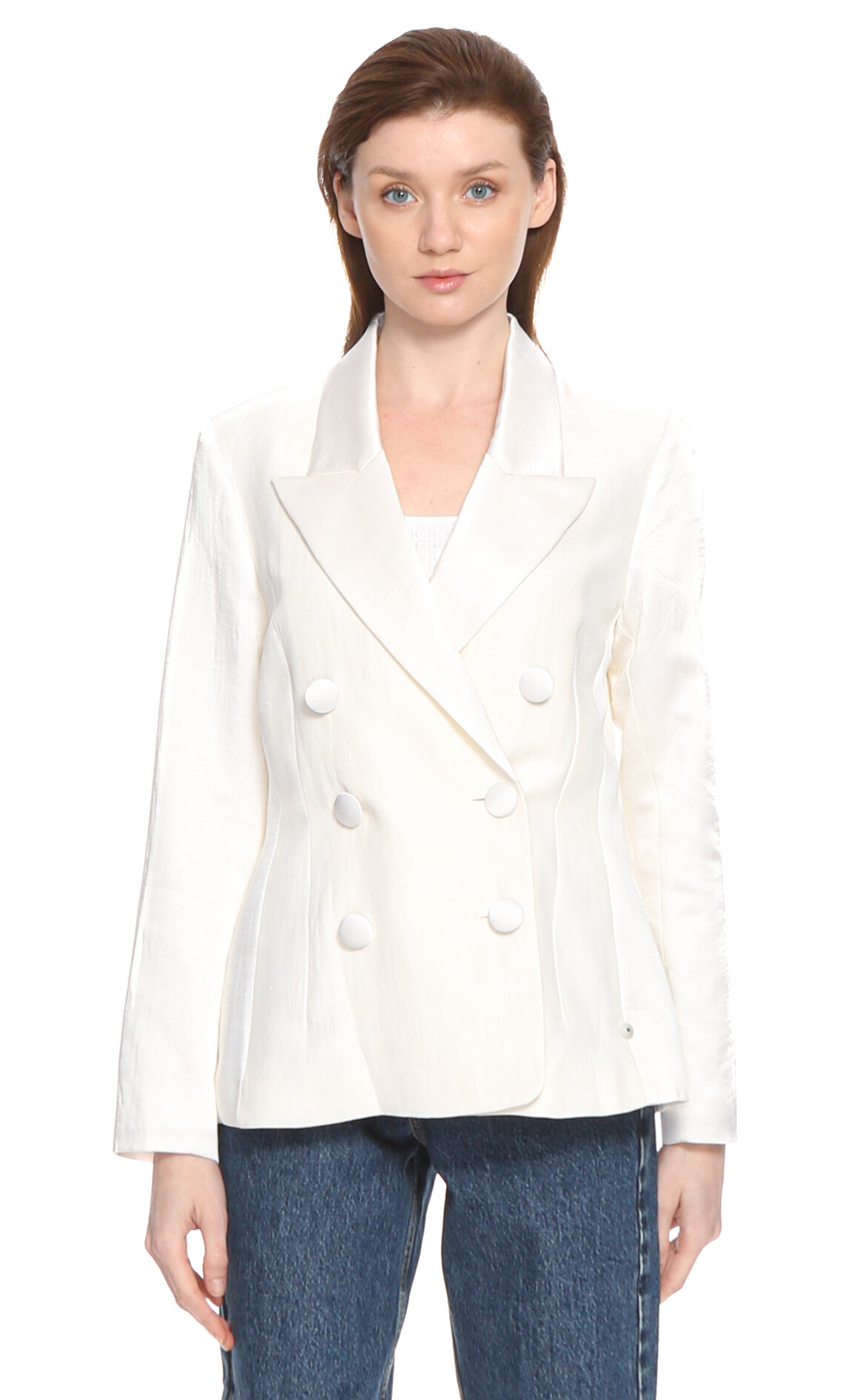 Ted Baker-Ted Baker Beyaz Ceket Ted Baker-Ted Baker Beyaz Ceket