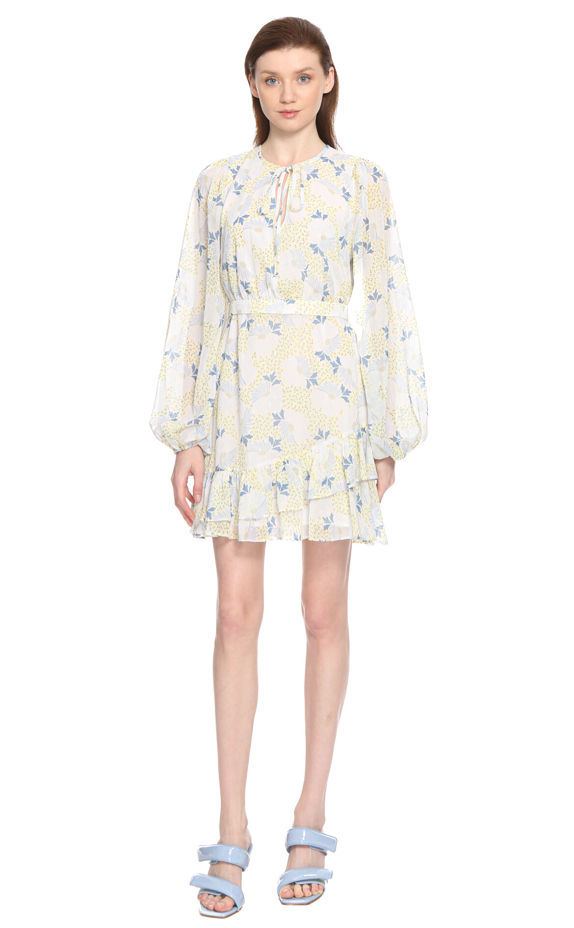 Ted Baker-Ted Baker Renkli Elbise