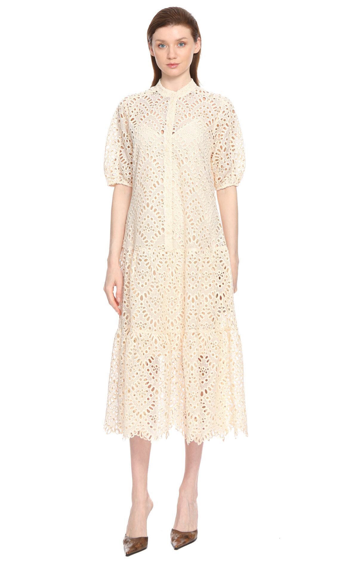 Ted Baker-Ted Baker Beyaz Elbise Ted Baker-Ted Baker Beyaz Elbise