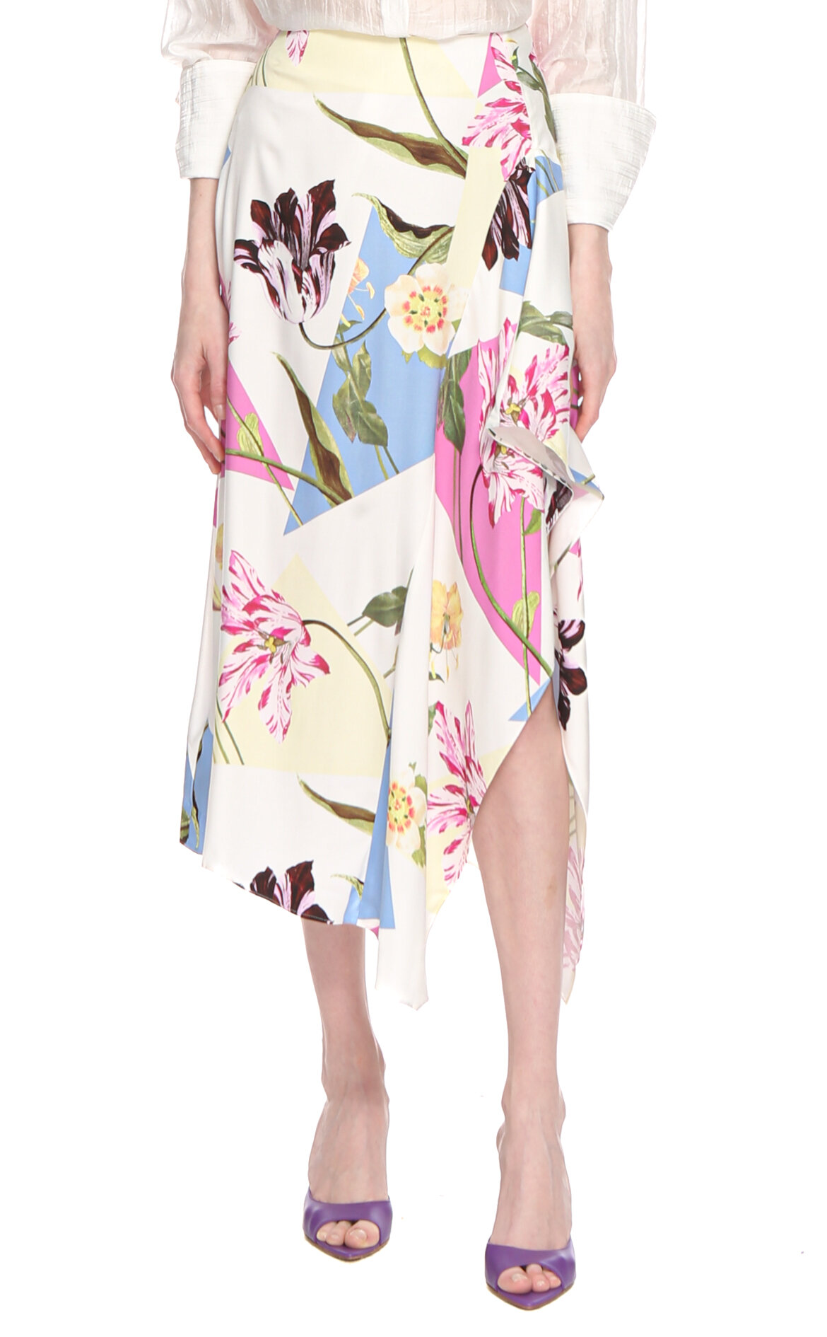 Ted Baker-Ted Baker Renkli Etek