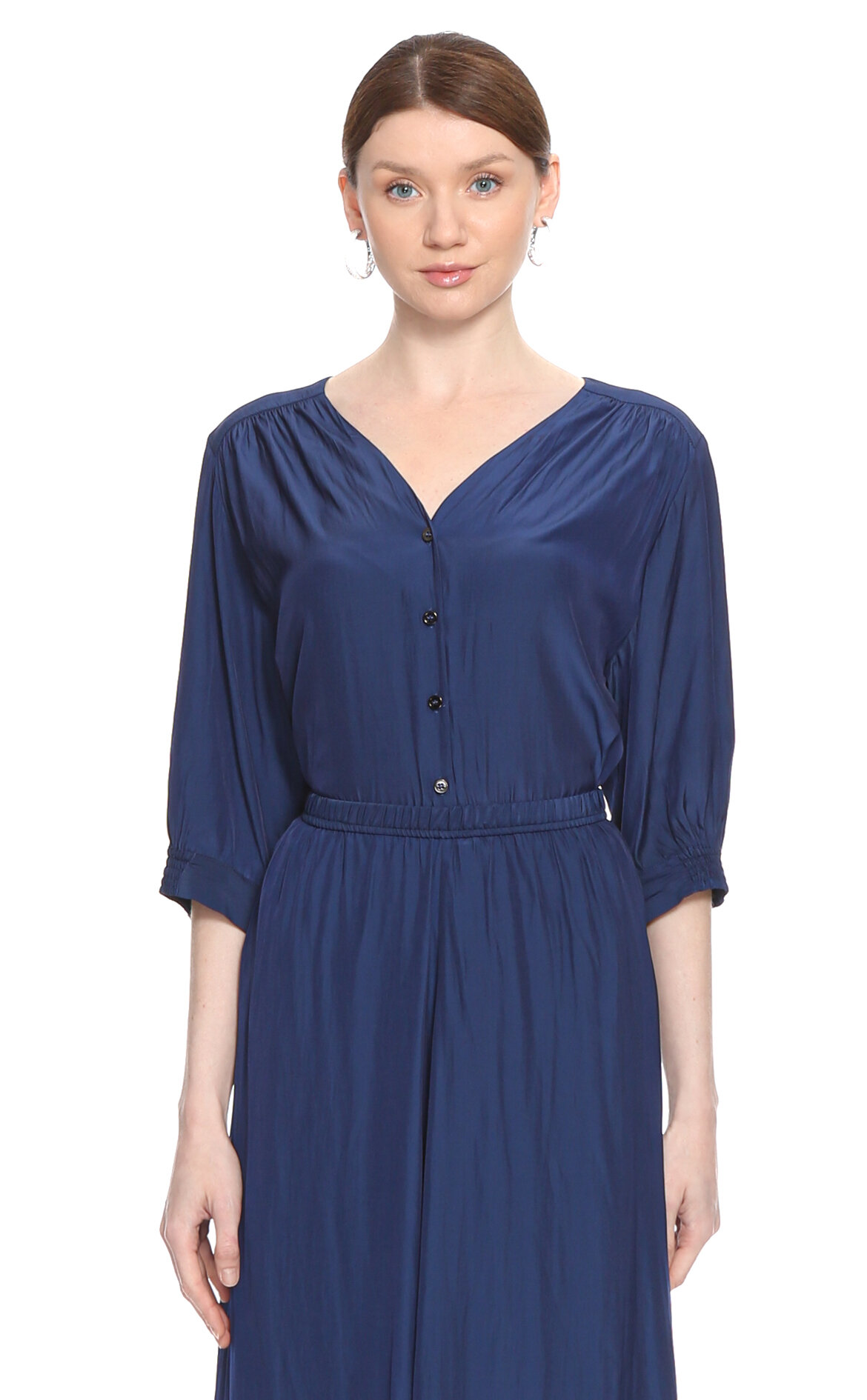 Gerard Darel-Gerard Darel Lacivert Bluz