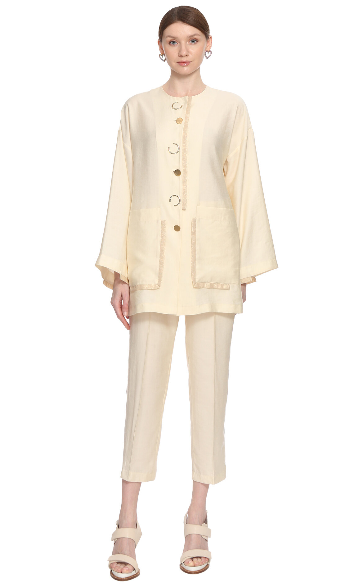 Qupra-Qupra Ekru Takım