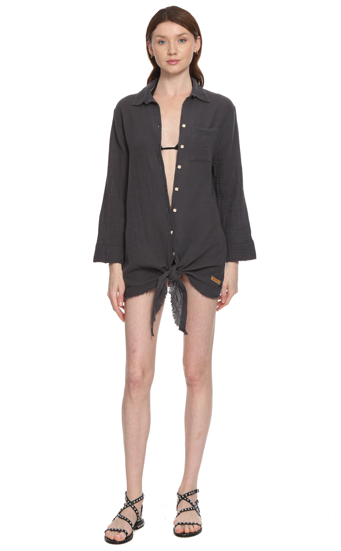 Sherbet Design-Sherbet Design Mavi Gömlek