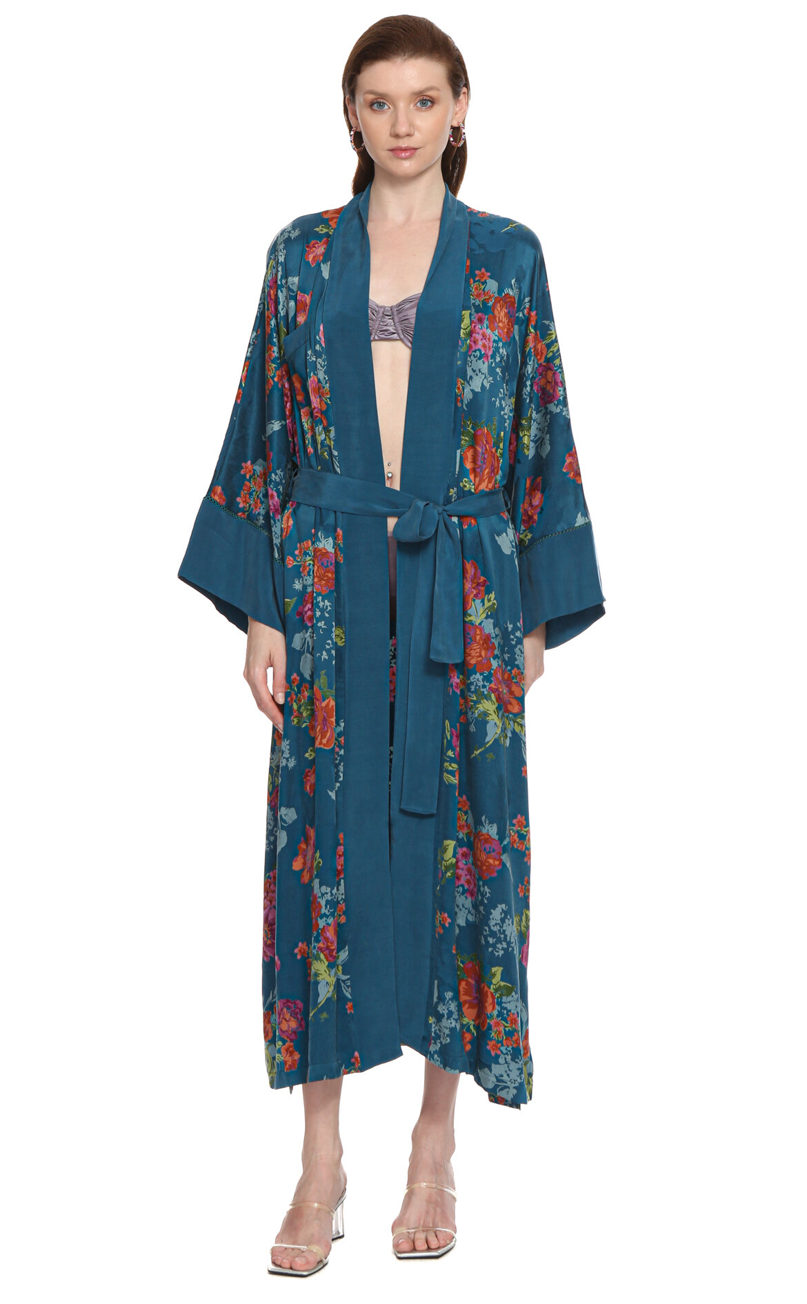 Movom-Movom Mavi Kimono